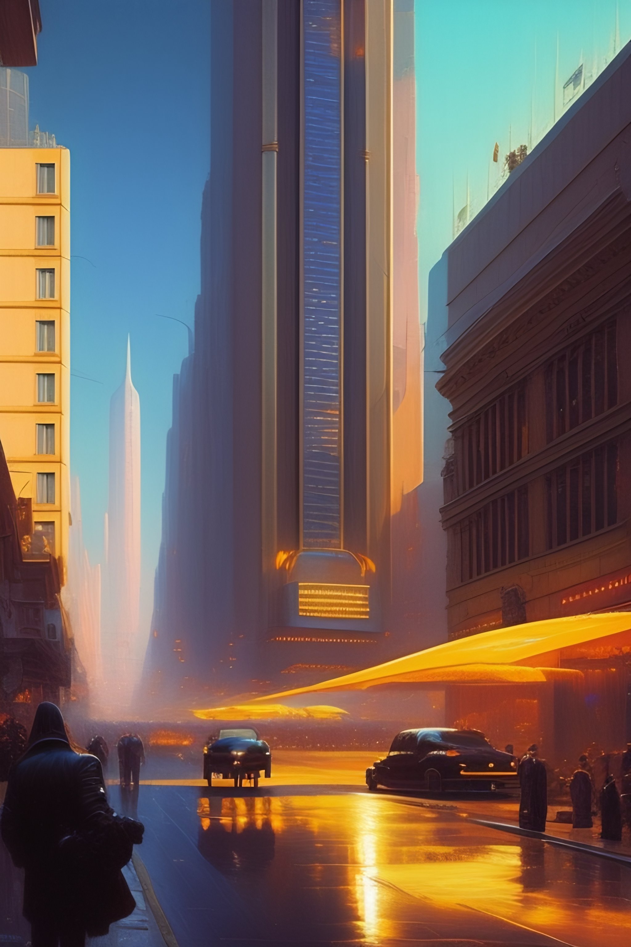 Lexica - Street cyberpunk city, hyperrealism, futurism, no blur, 4k ...