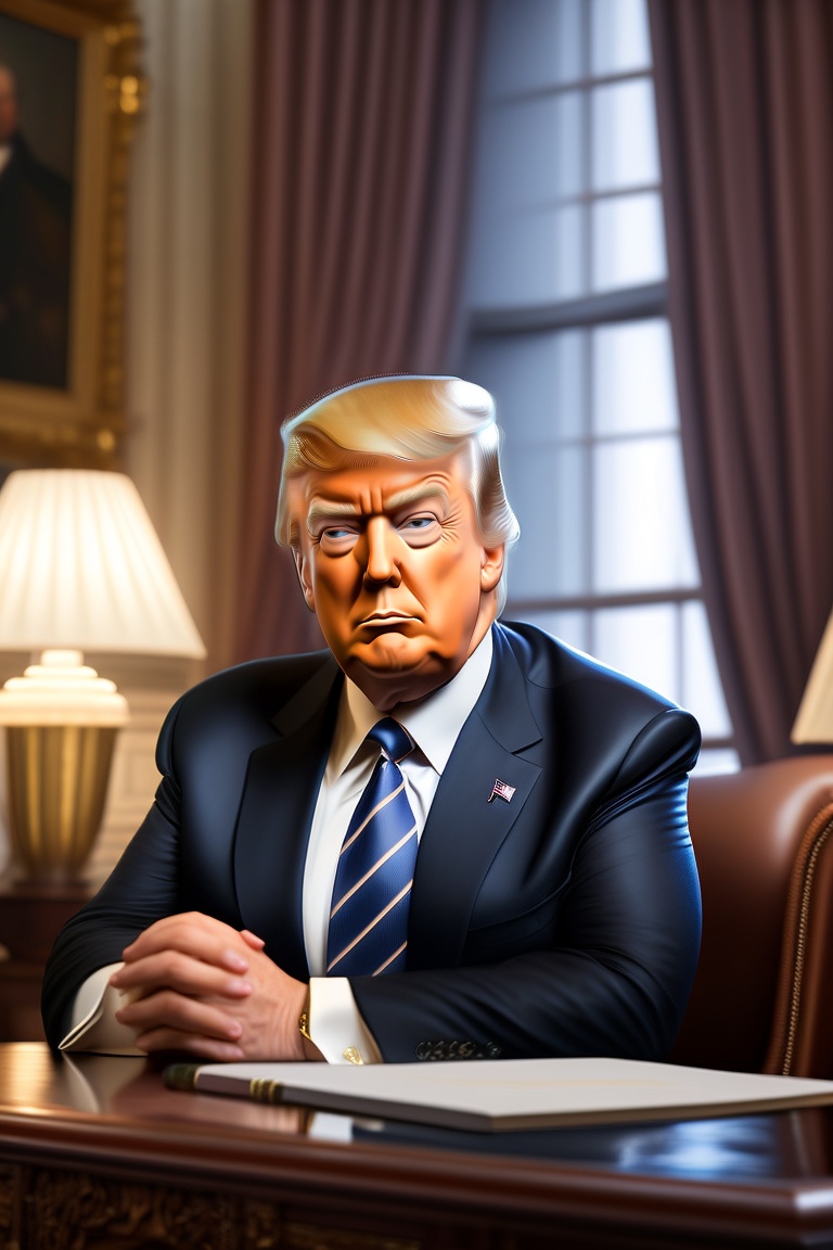 Lexica - Donald Trump, president, looking at camera, super realistic ...