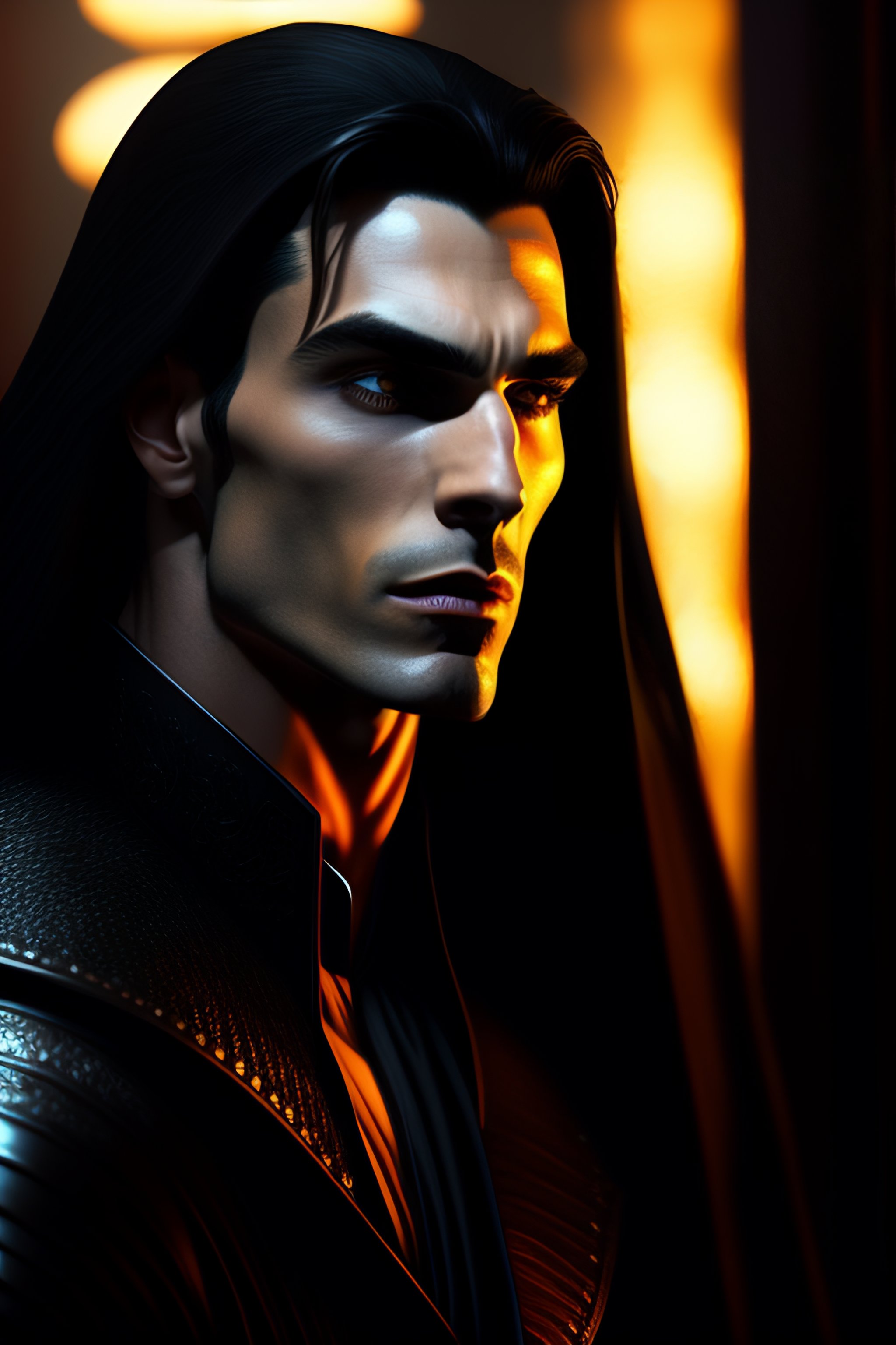 Lexica - A male vampire has long and sharp claws. his fingernails are ...