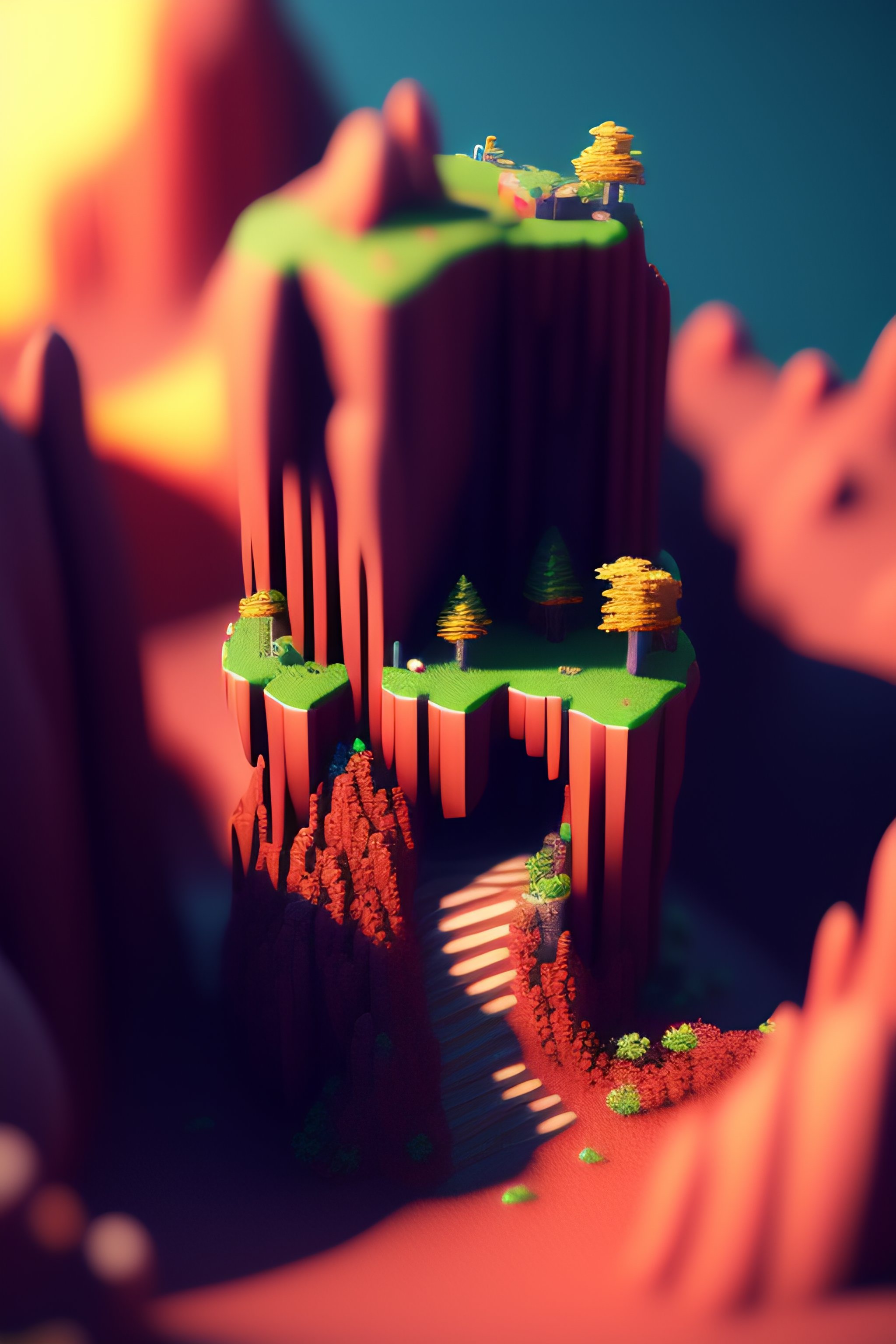 Lexica - Pixel art, unreal engine, voxel render