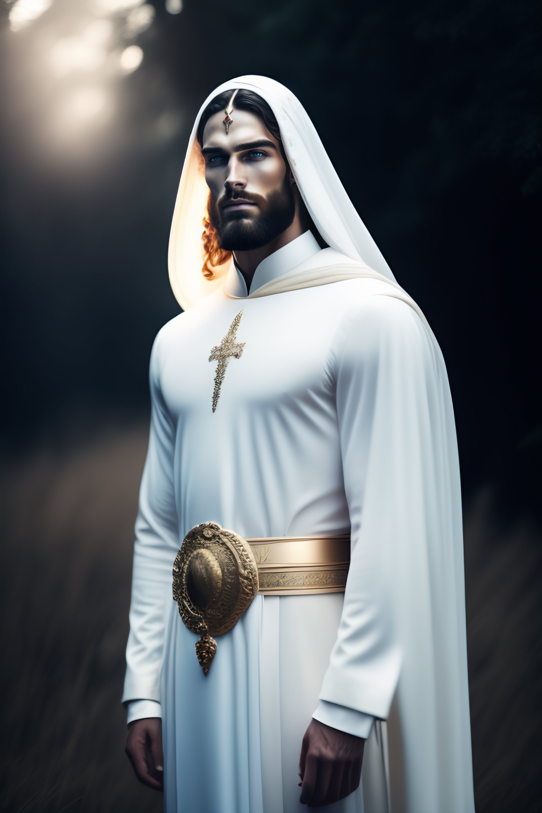 Lexica - Jesus Christ, realistic photography, dressed, man, suffering ...