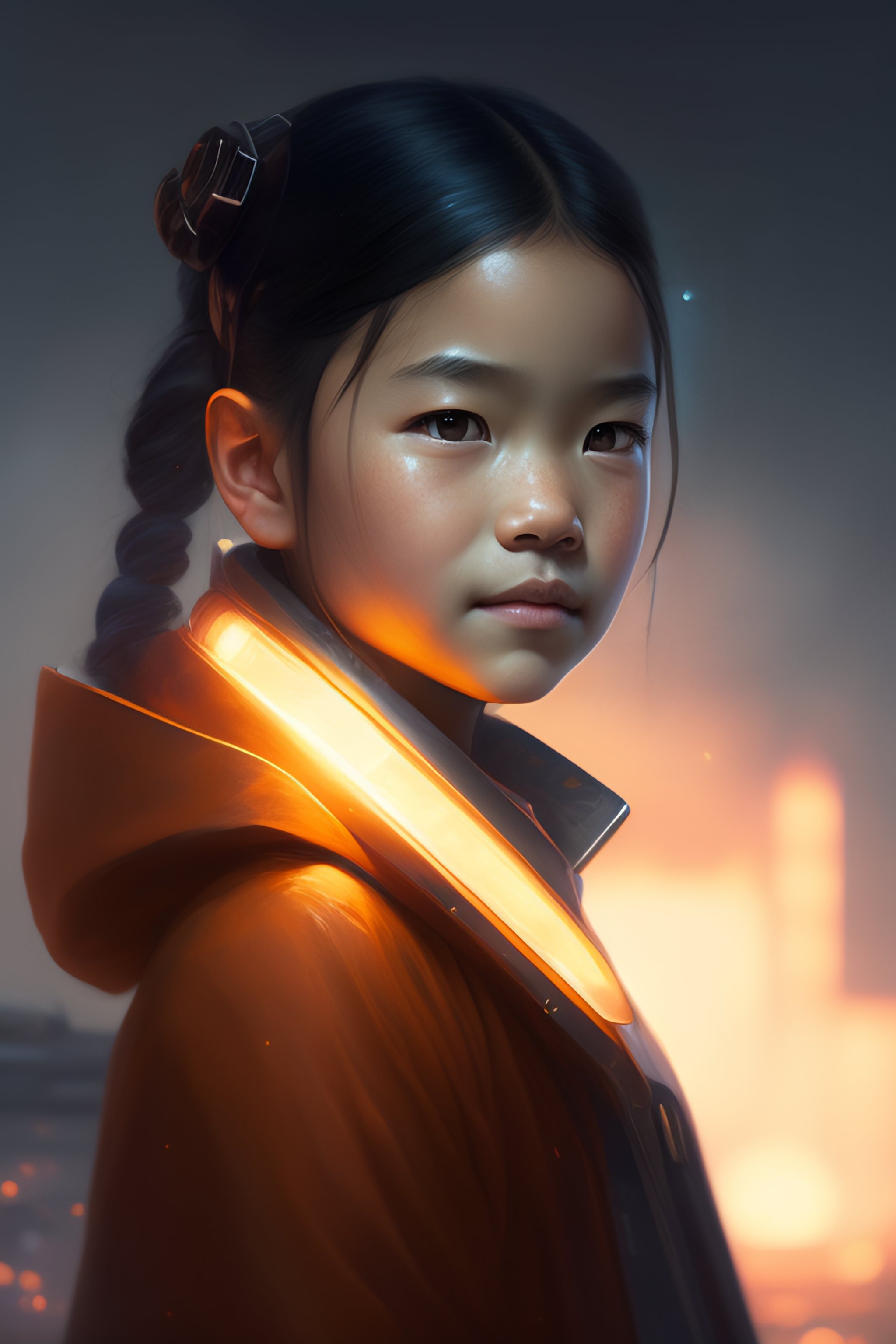 Lexica - A fancy portrait of poor child by by greg rutkowski, naomi ...