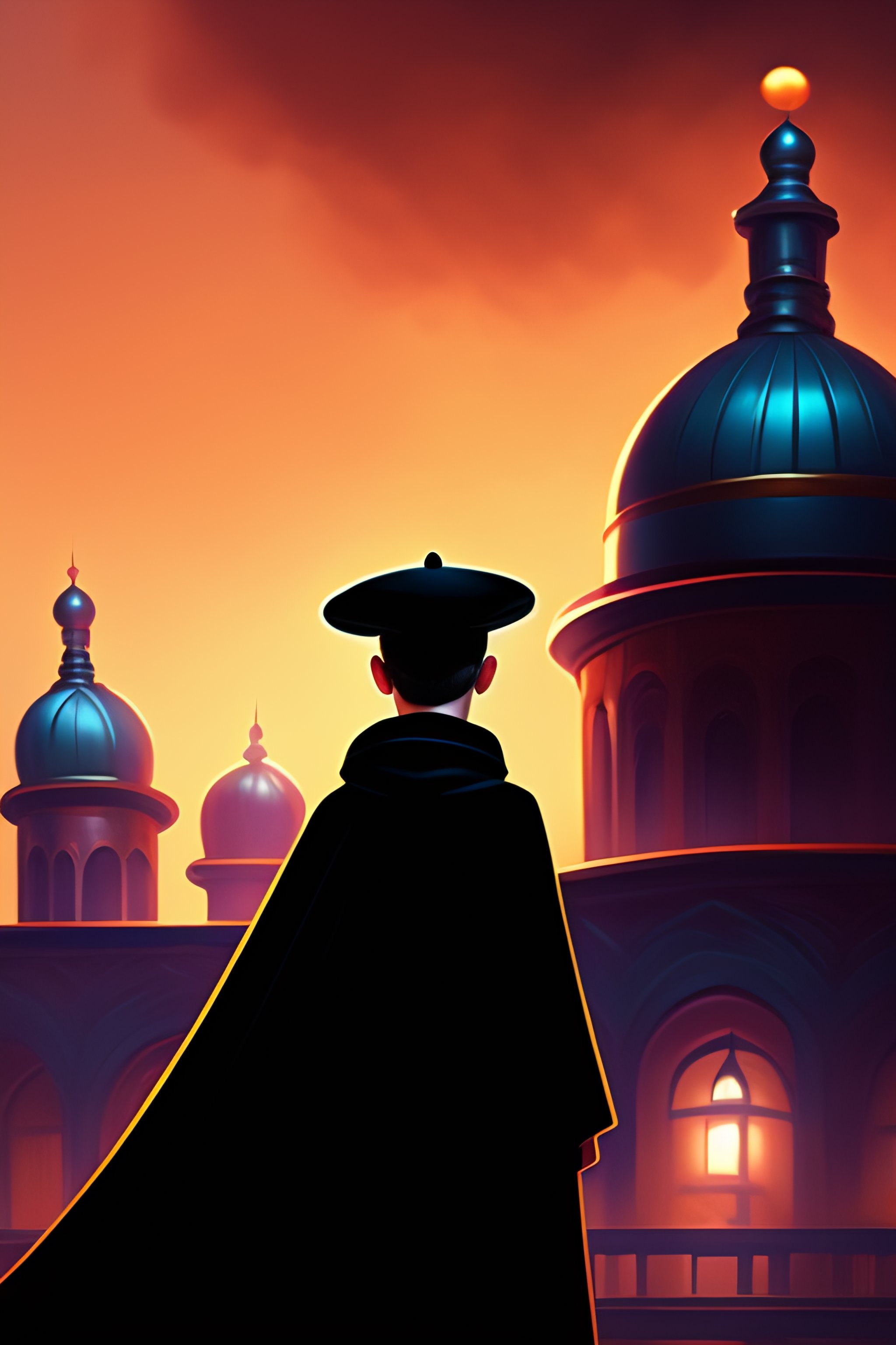 Lexica - An Israeli Jewish boy, ultra-Orthodox, superhero, wearing a ...