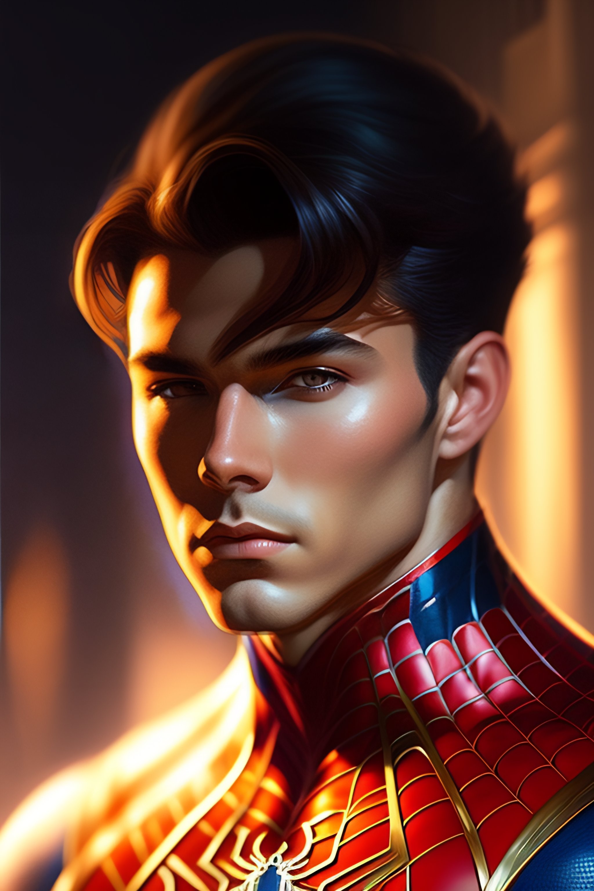 Lexica - Spider-Man, fantasy, portrait, sharp focus, intricate, elegant ...