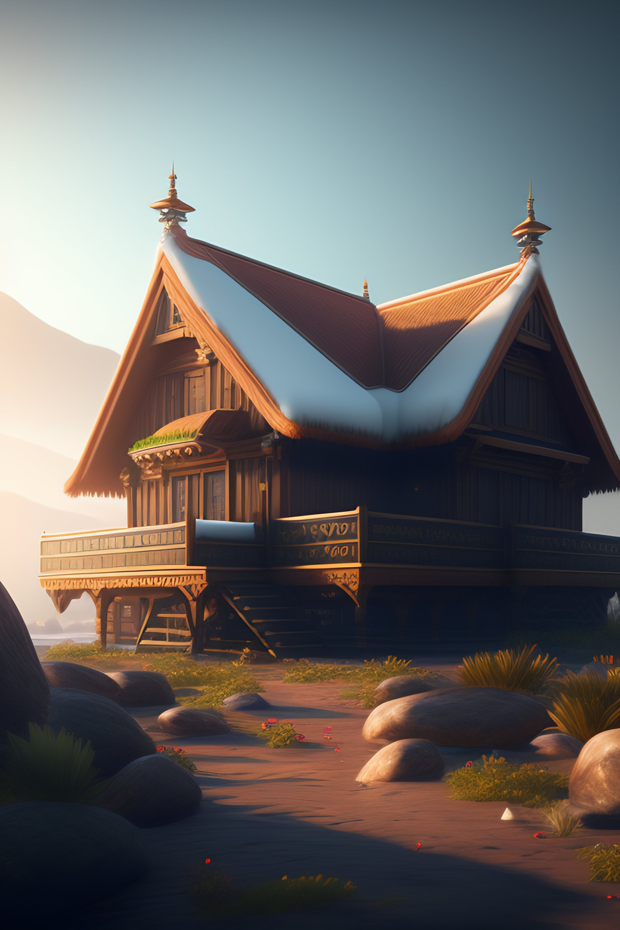 Lexica - Highly detailed, digital painting, atmospheric lighting ...