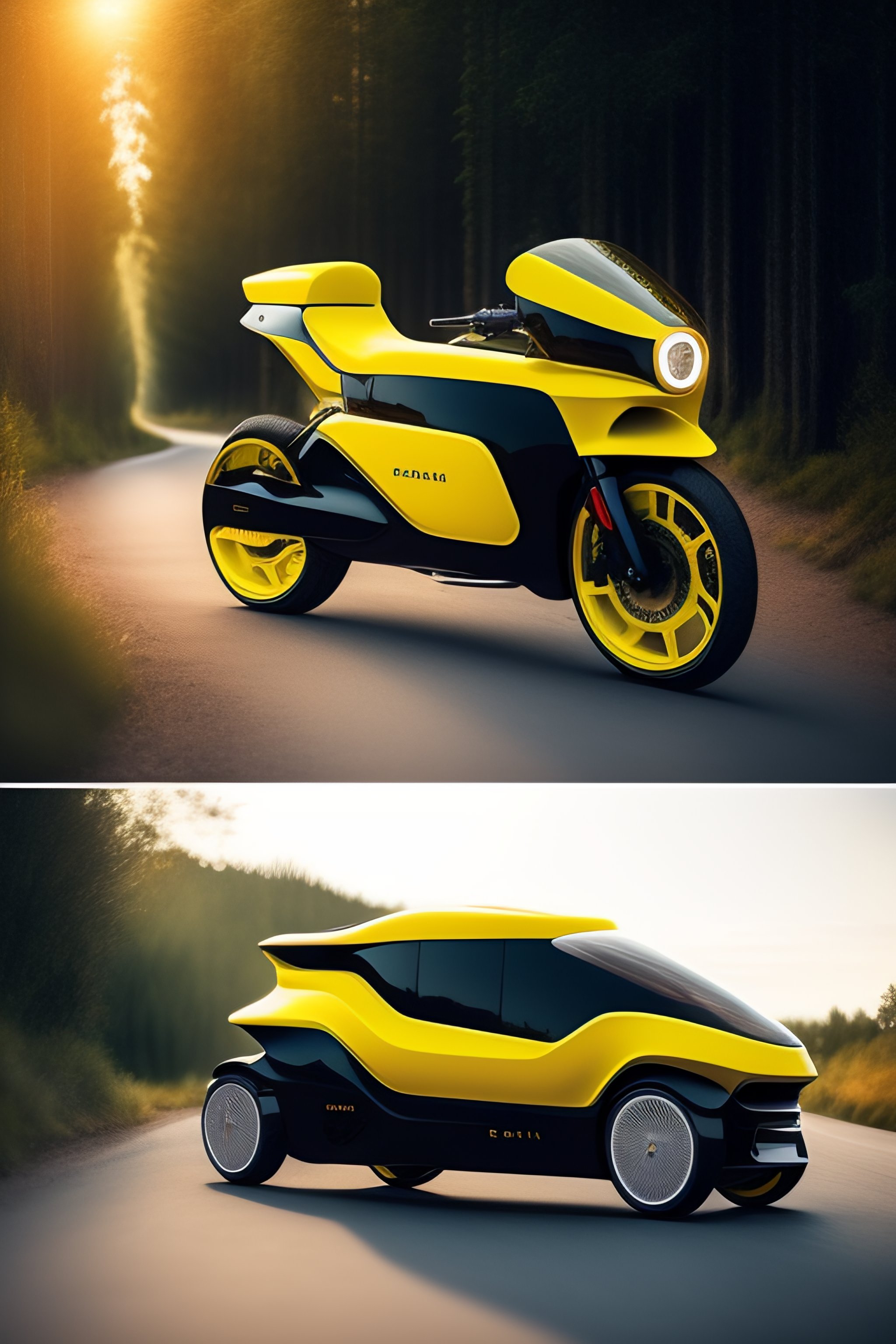 Lexica - Ev motorcycle, minimalistic swedish design