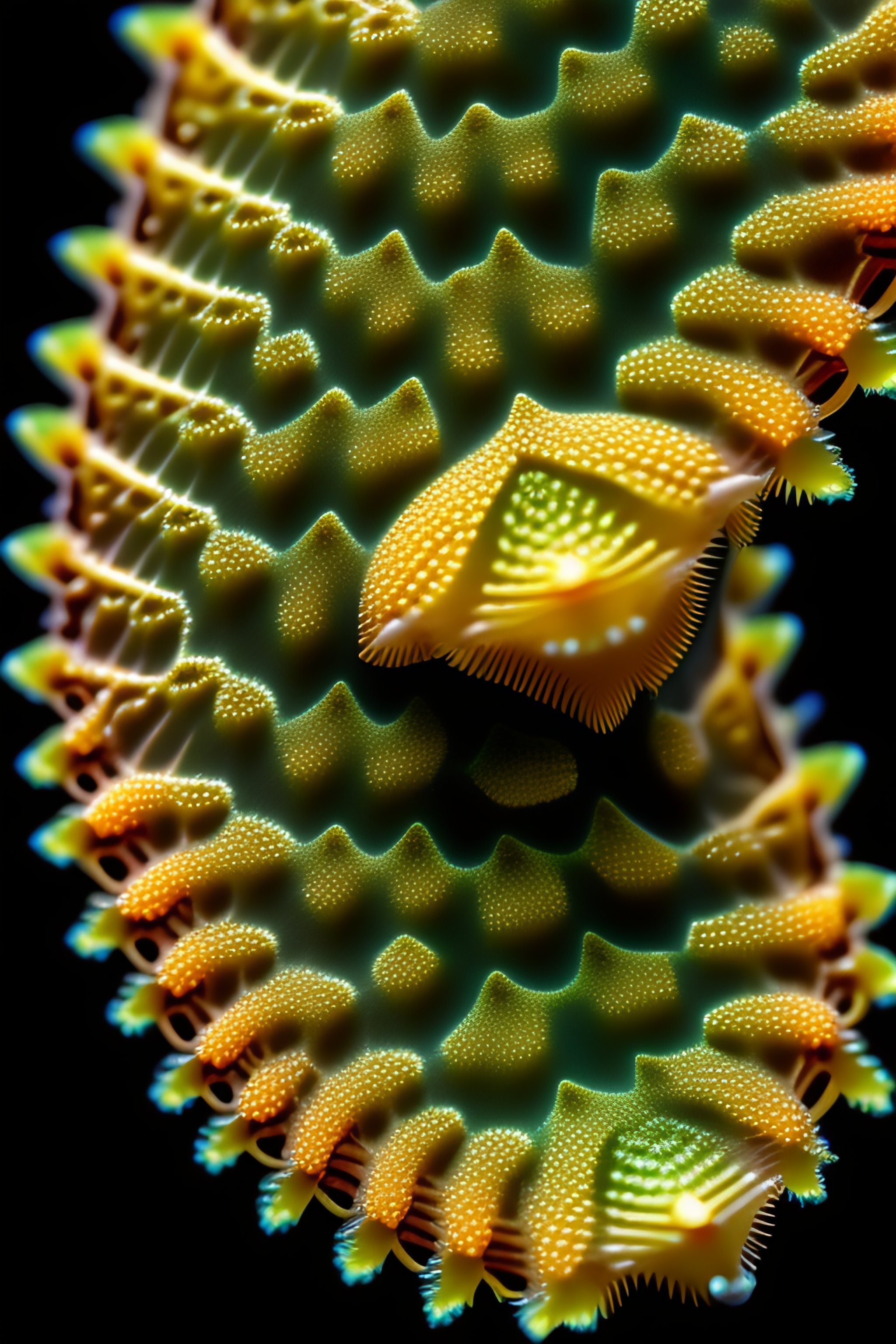 Lexica - Gecko foot detail scale macro cells skin eyes complex fractal ...