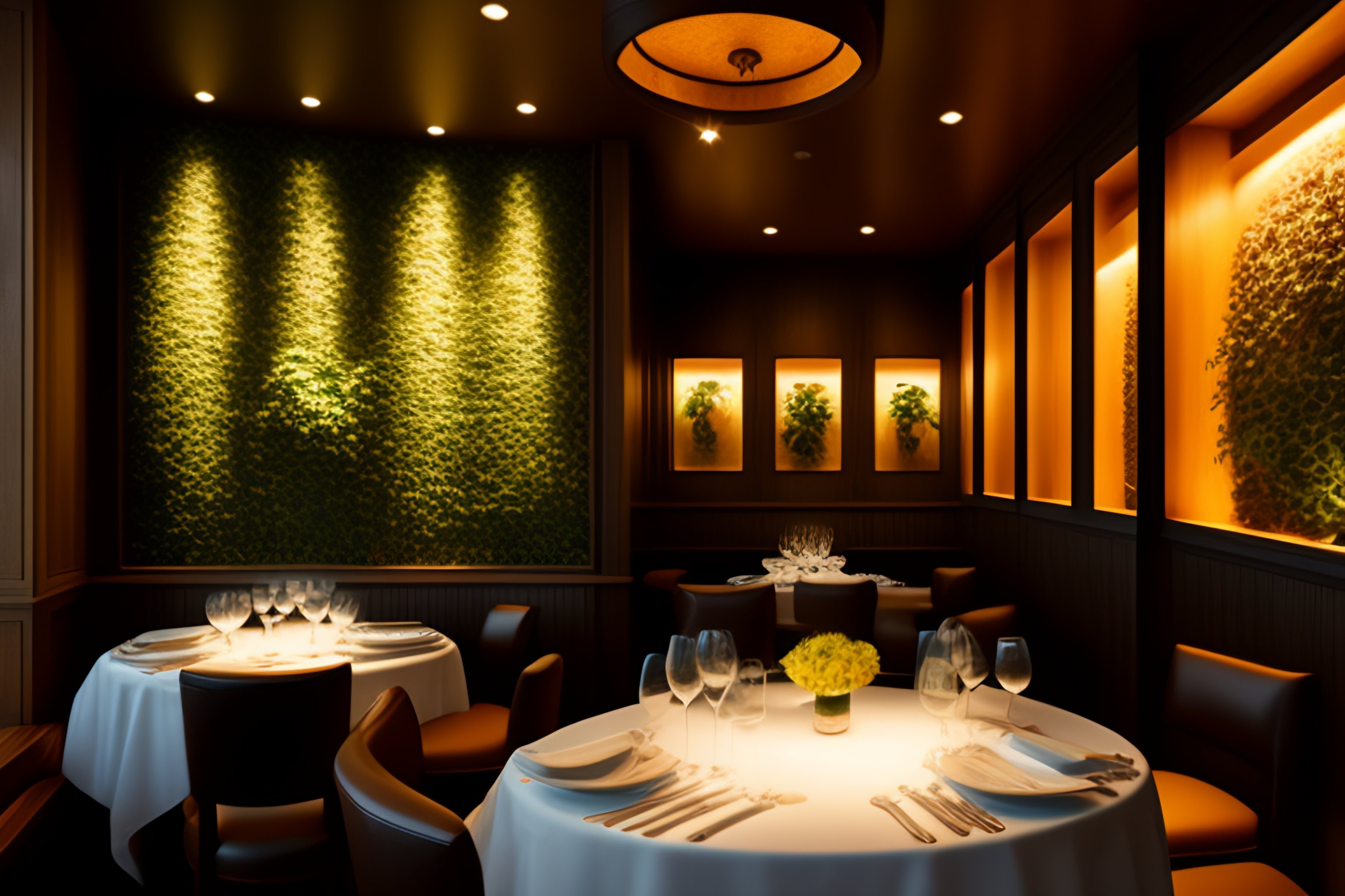 Lexica - Restaurant design::5, wine room, grape wine wall plants::4 ...