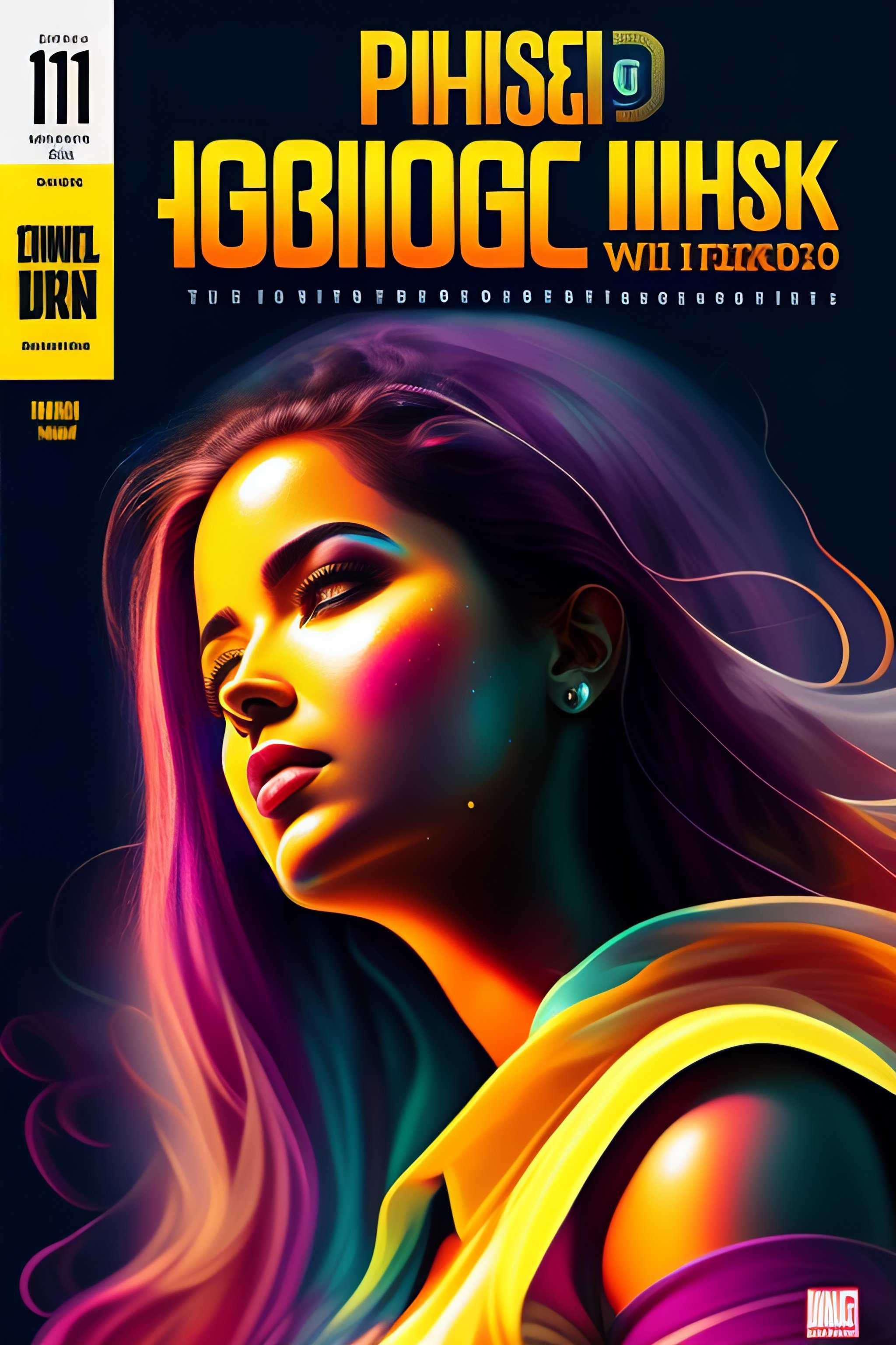 Lexica - Epic comic book cover