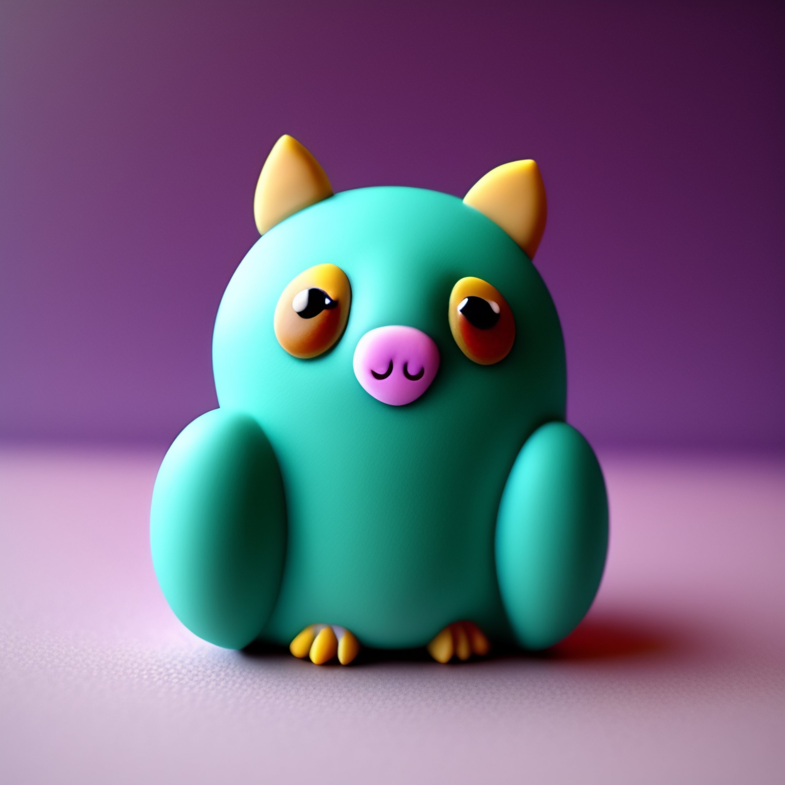 Lexica - Polymer clay fantasy creature cute