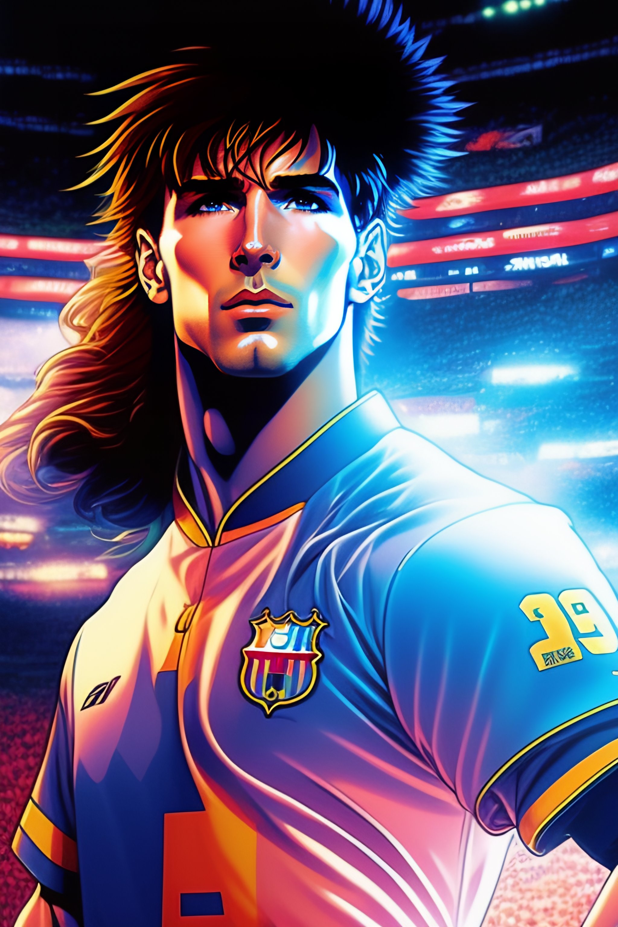 Lexica - Vintage 90's anime style environmental wide shot of inside a ...