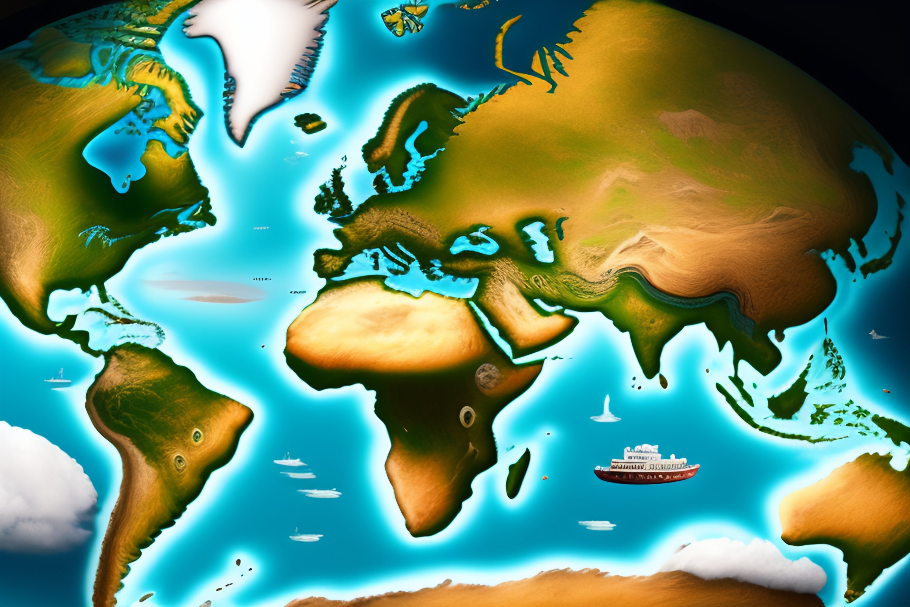 Lexica - World map rpg with african scenery