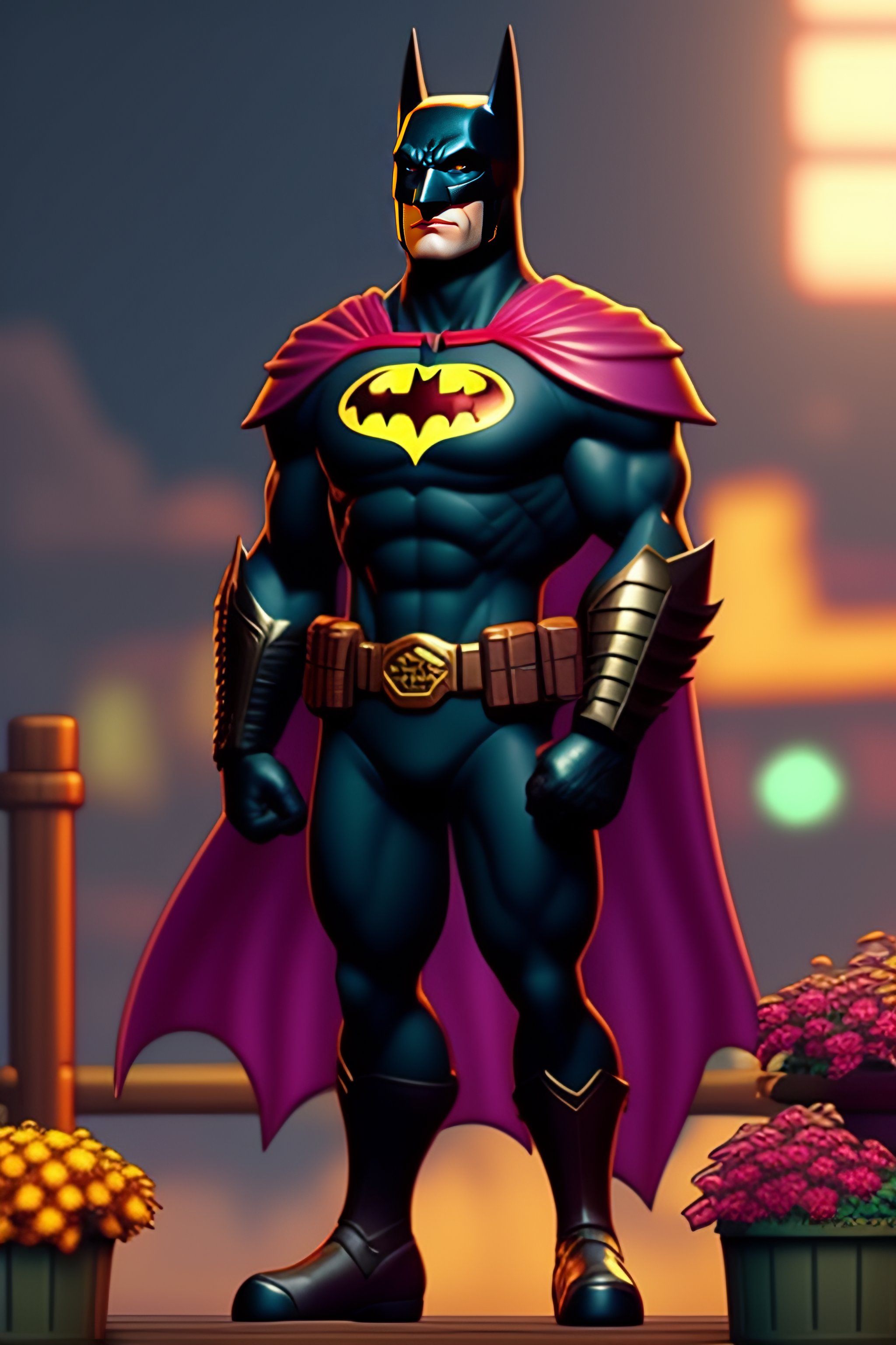 Lexica - Batman as an stardew valley character