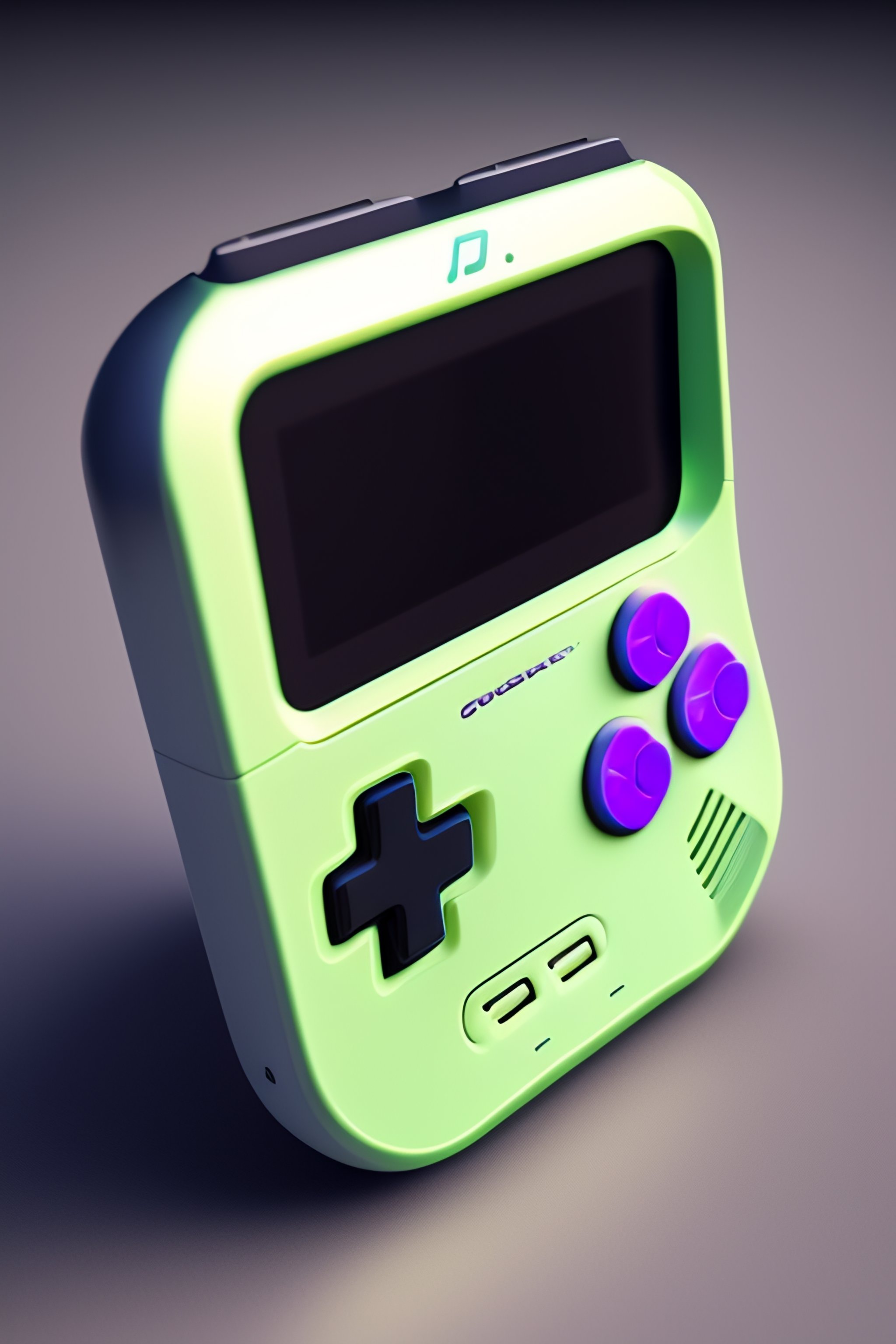 Lexica - Hyperrealistic Apple styled minimal gameboy console. highly ...