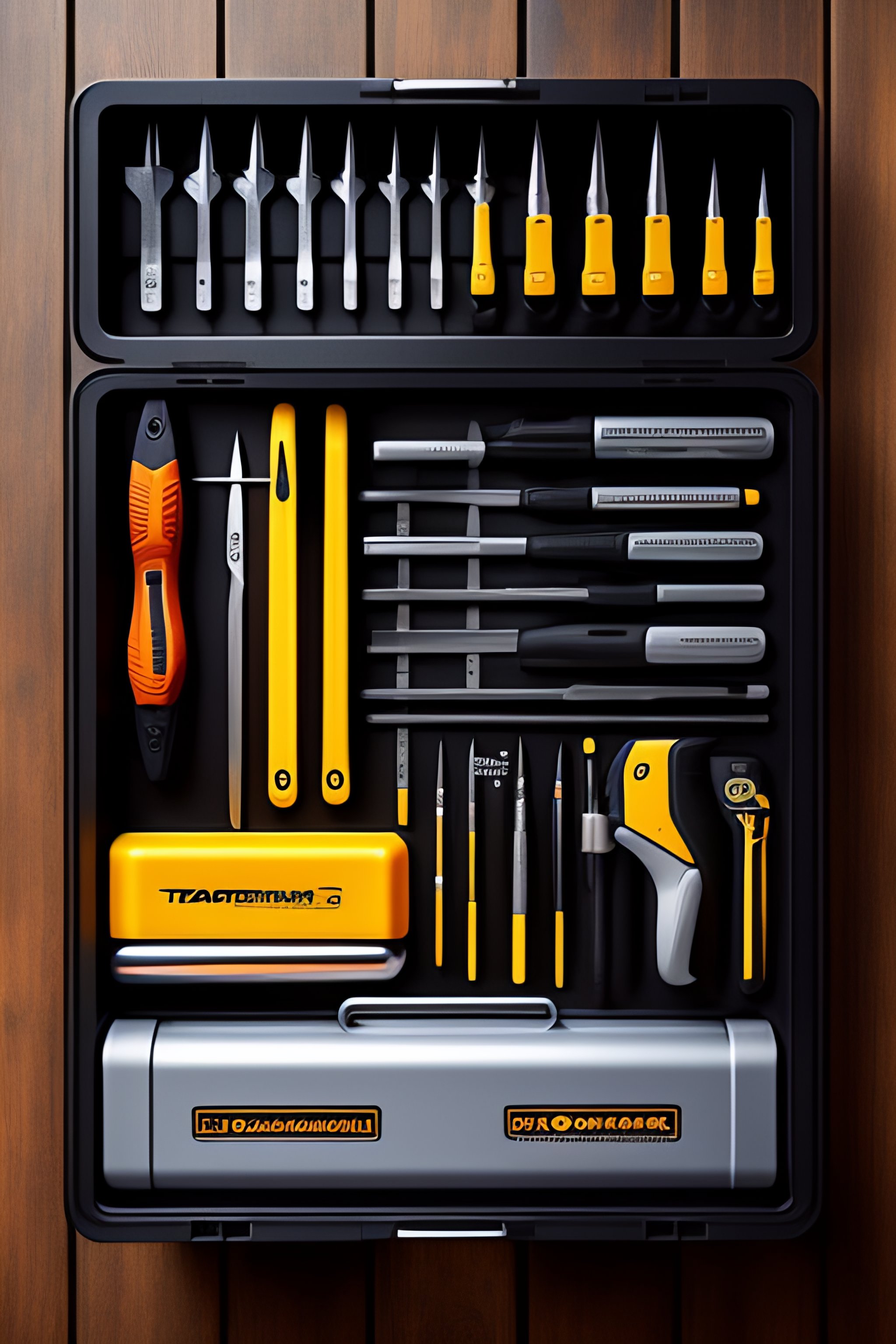 Lexica - Portrait of a technician tool box