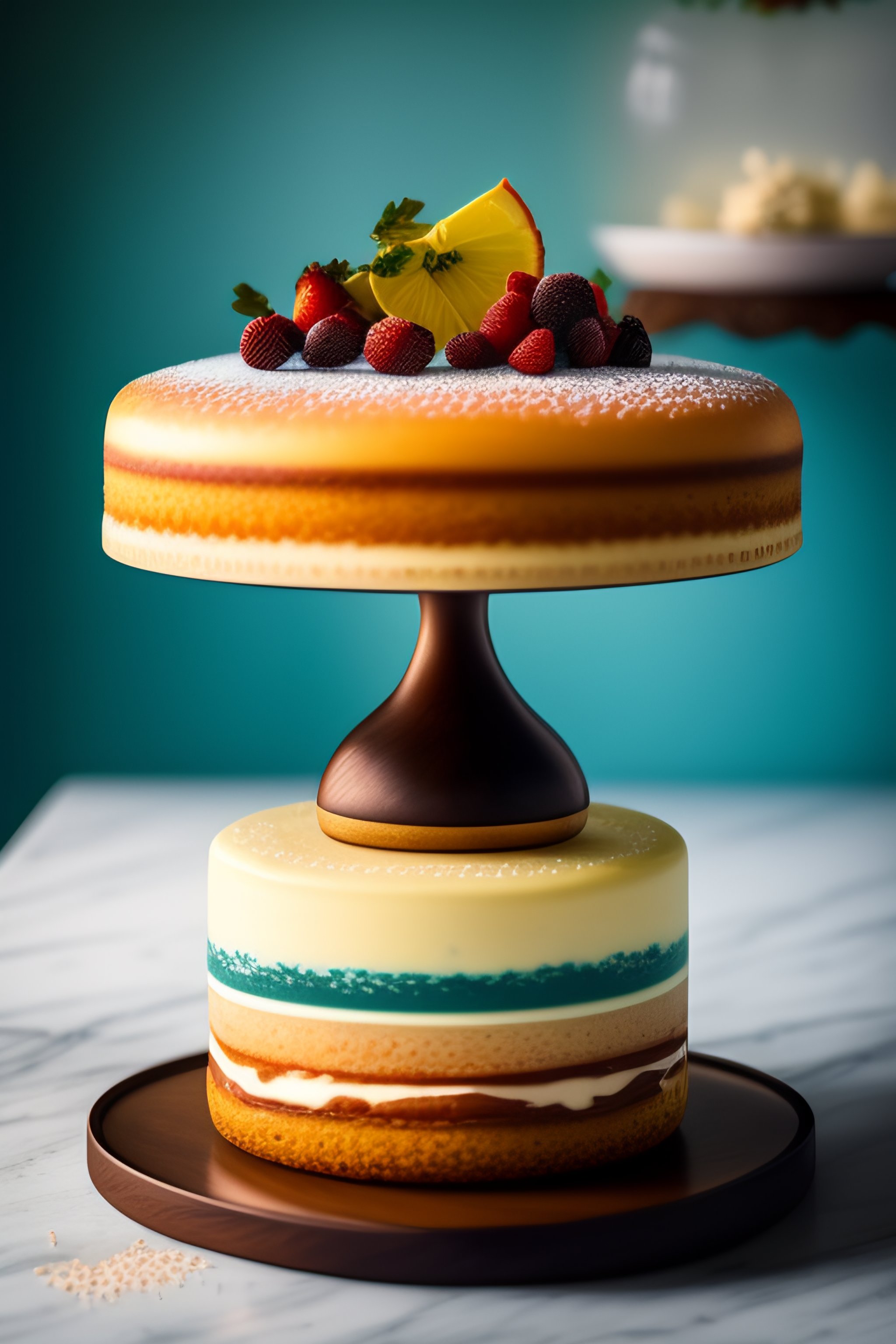 Lexica - Rio de janeiro cake 8k