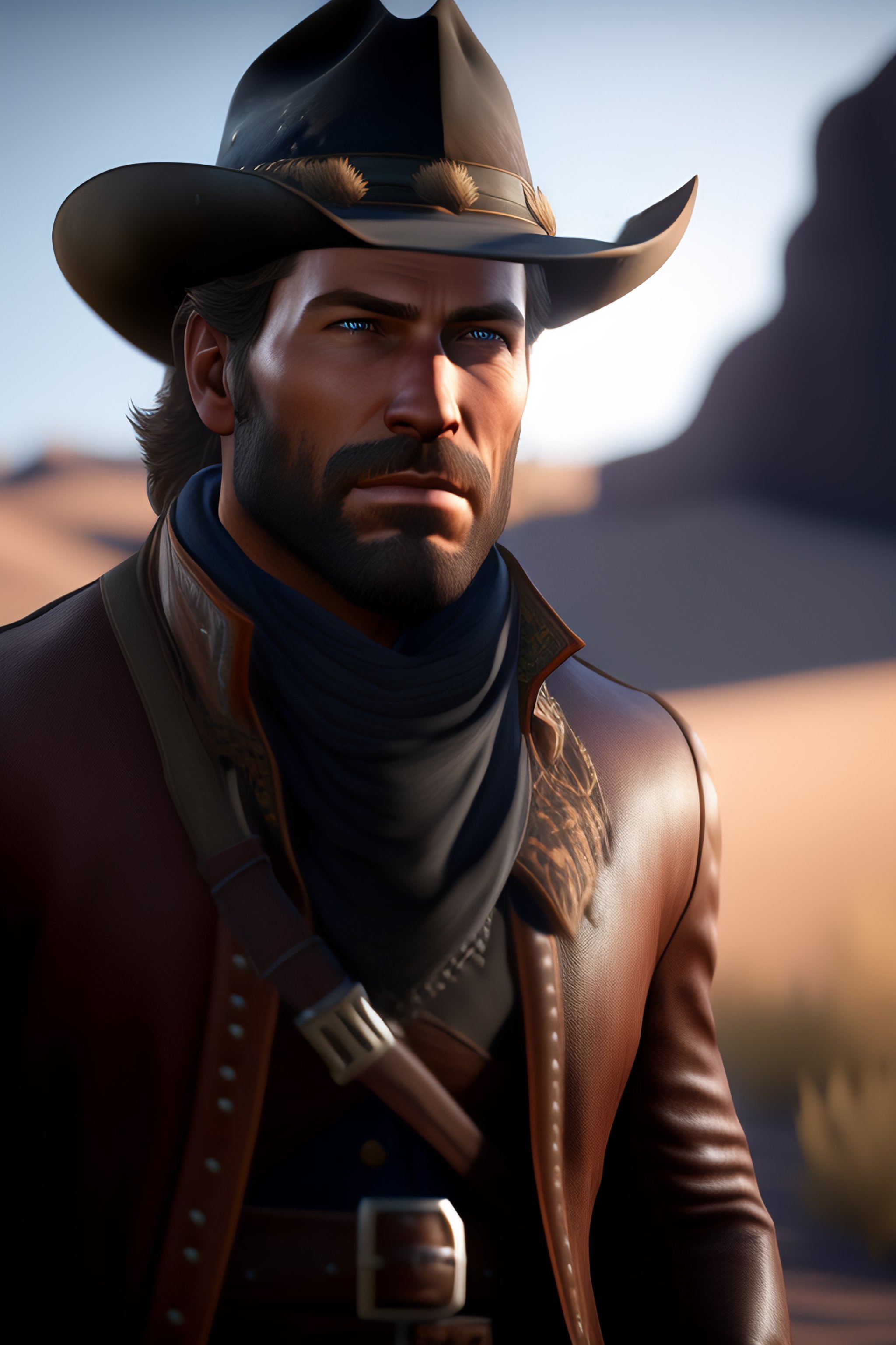 Lexica - Photorealistic Arthur Morgan, perfect, very detailed ...