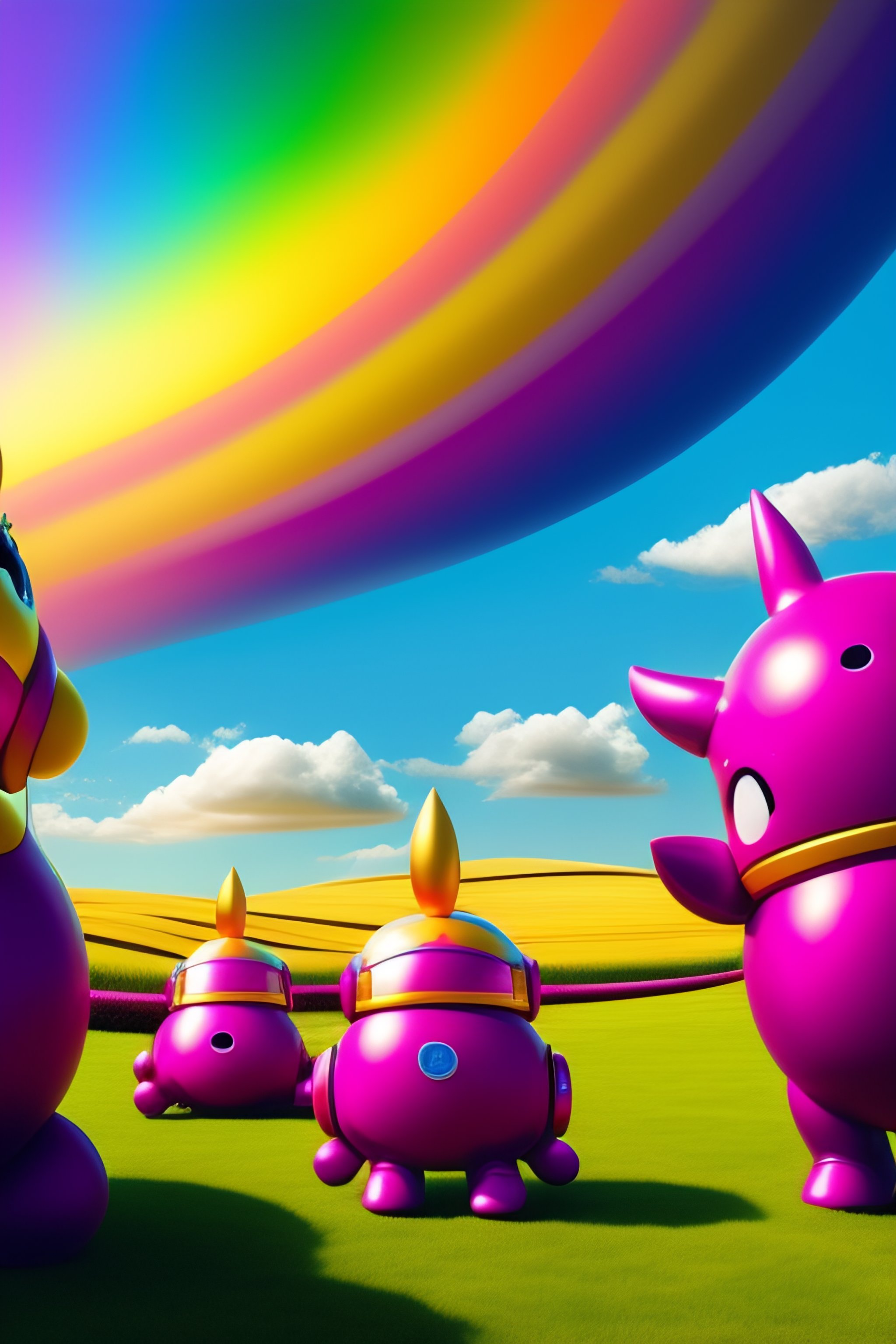 Lexica - Teletubbies in pokemon world