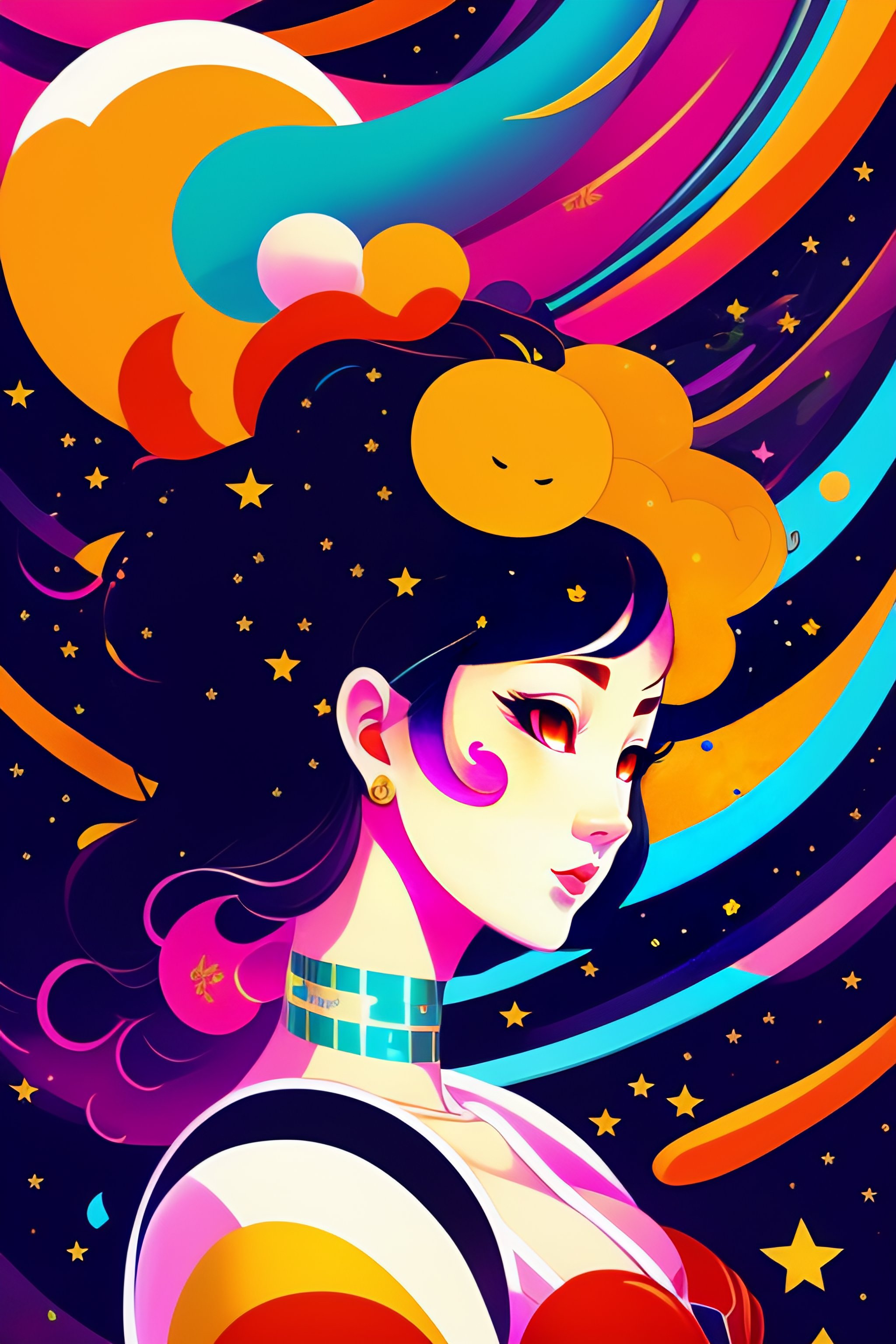Lexica - Beautiful girl poster art by Tomokazu Matsuyama, featured on ...