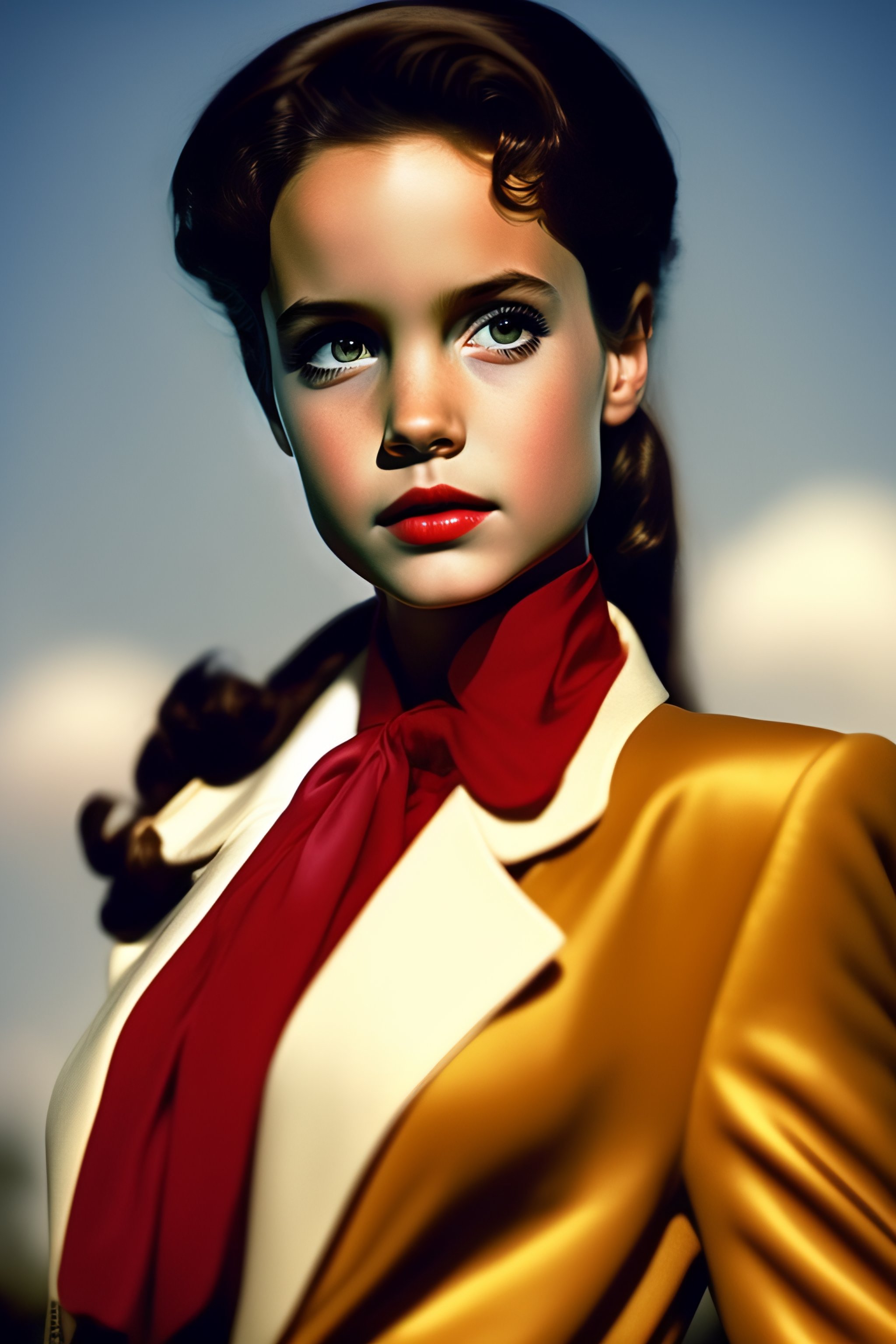 Lexica - Young Angelina Jolie dressed as Jean Greay/Phoenix, DC Comic ...