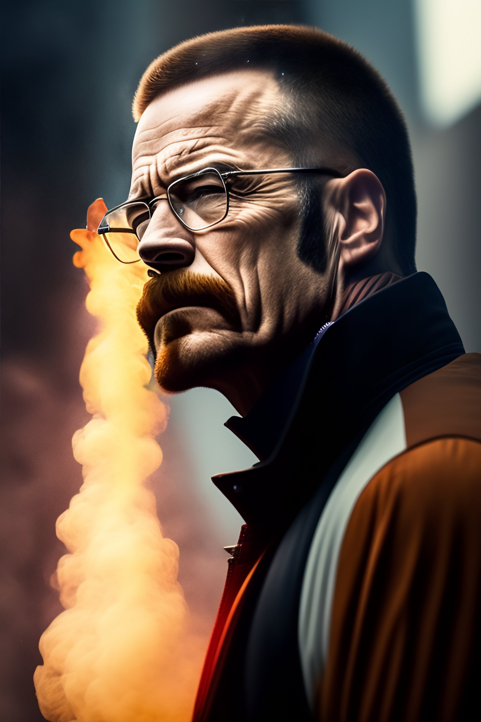 Lexica - Walter white blowing up a building