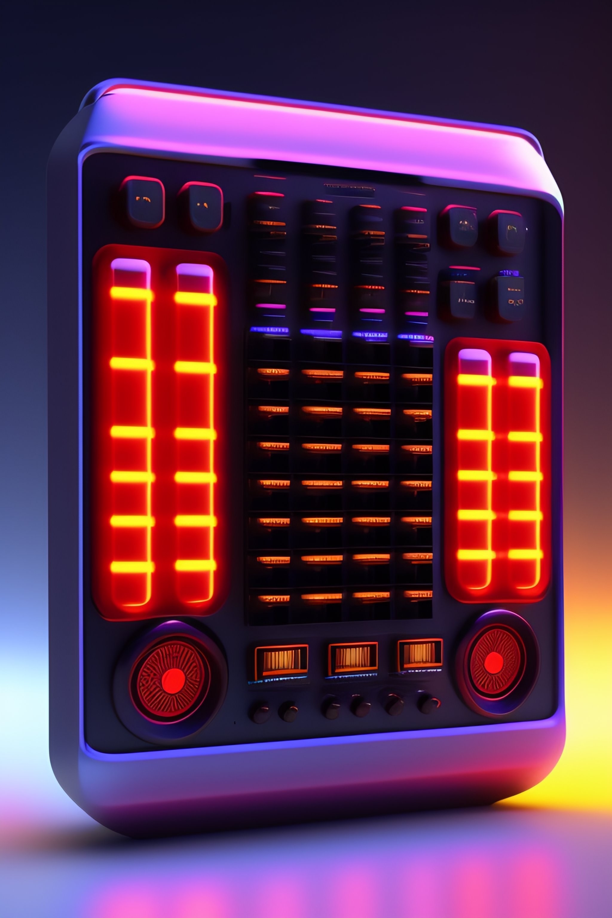 Lexica - 70s scifi style futuristic vsti synthesizer plugin, raytraced ...