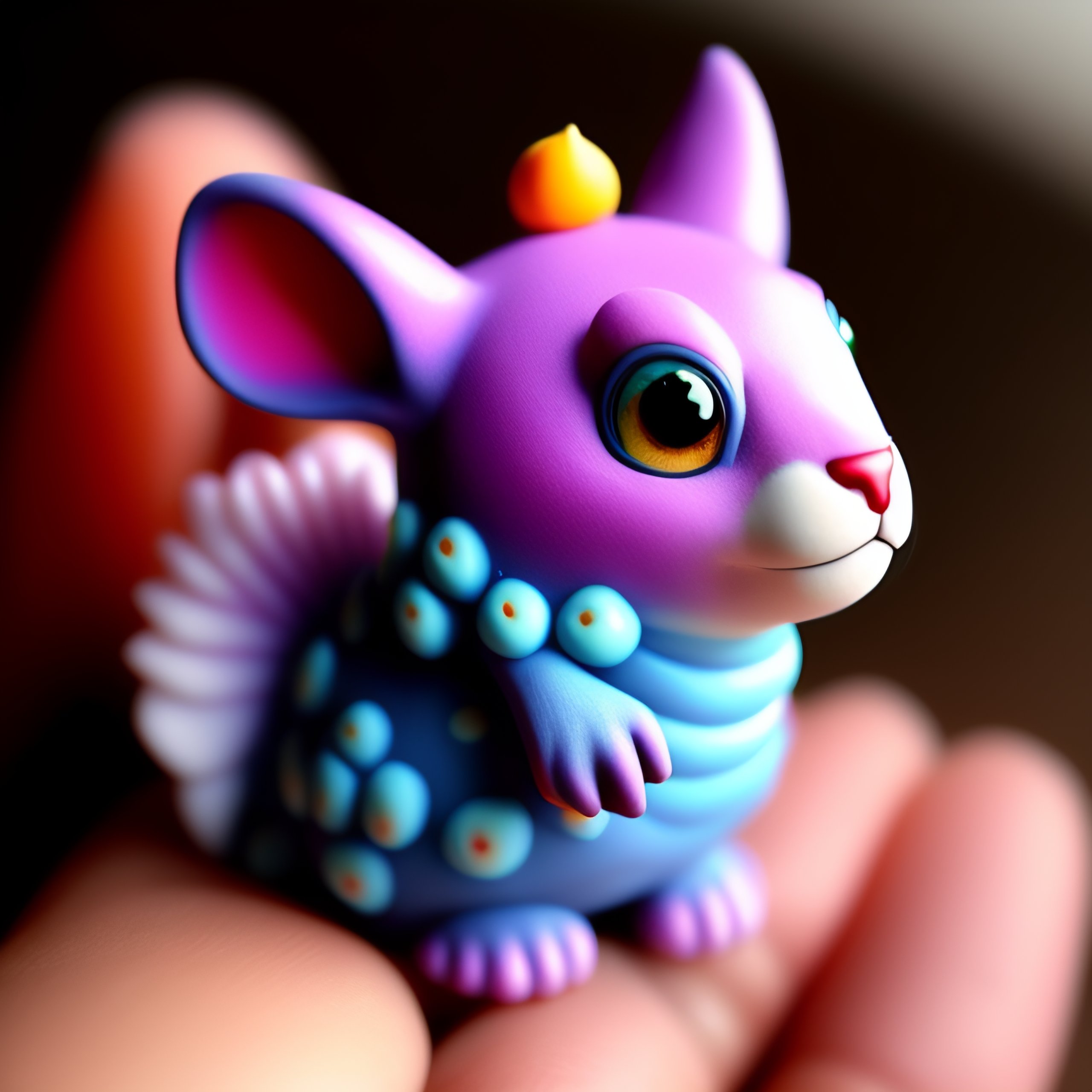 Lexica - Polymer clay fantasy creature cute