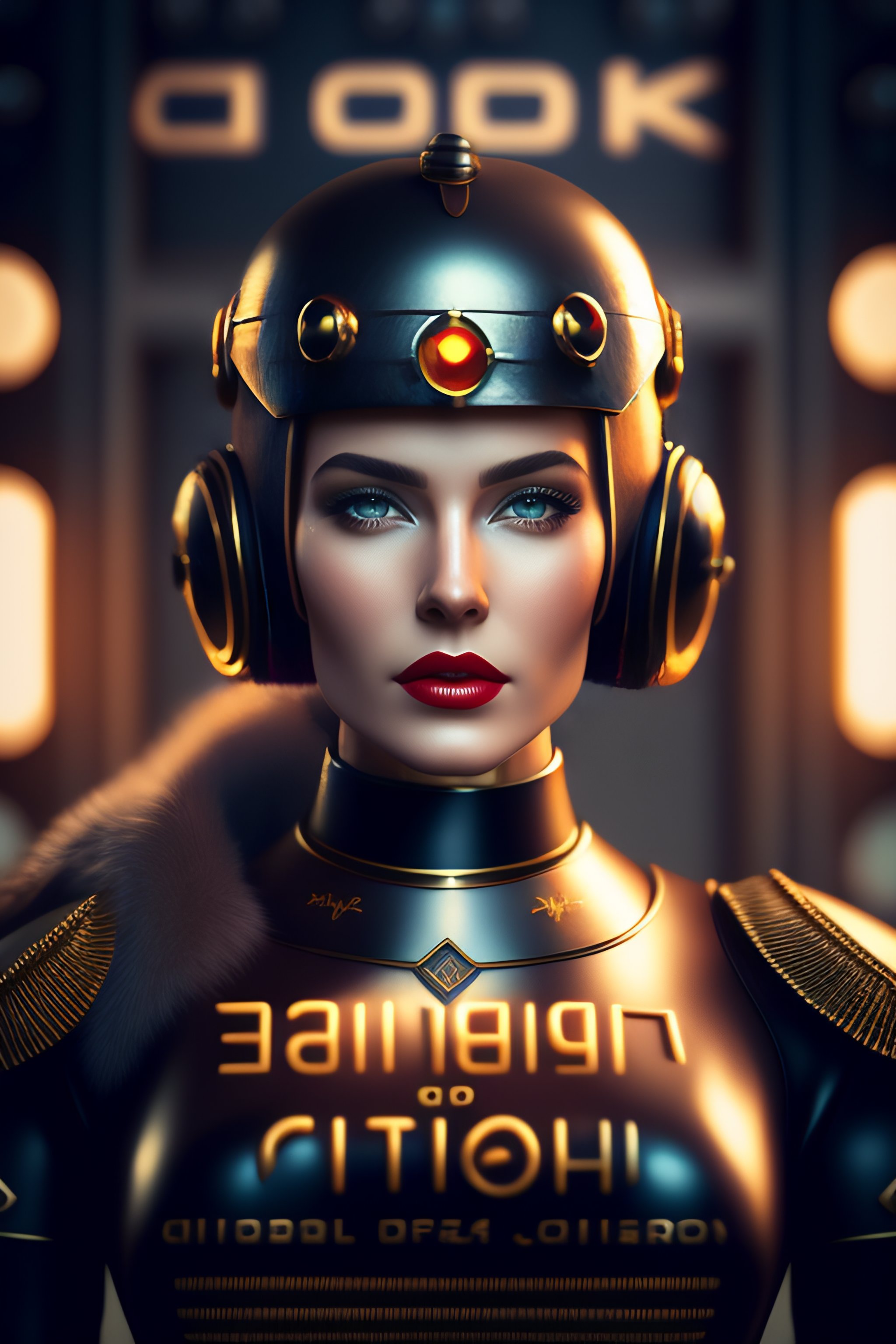 Lexica - Vintage Medium Shot 1920's Poster, Futuristic electronik ...