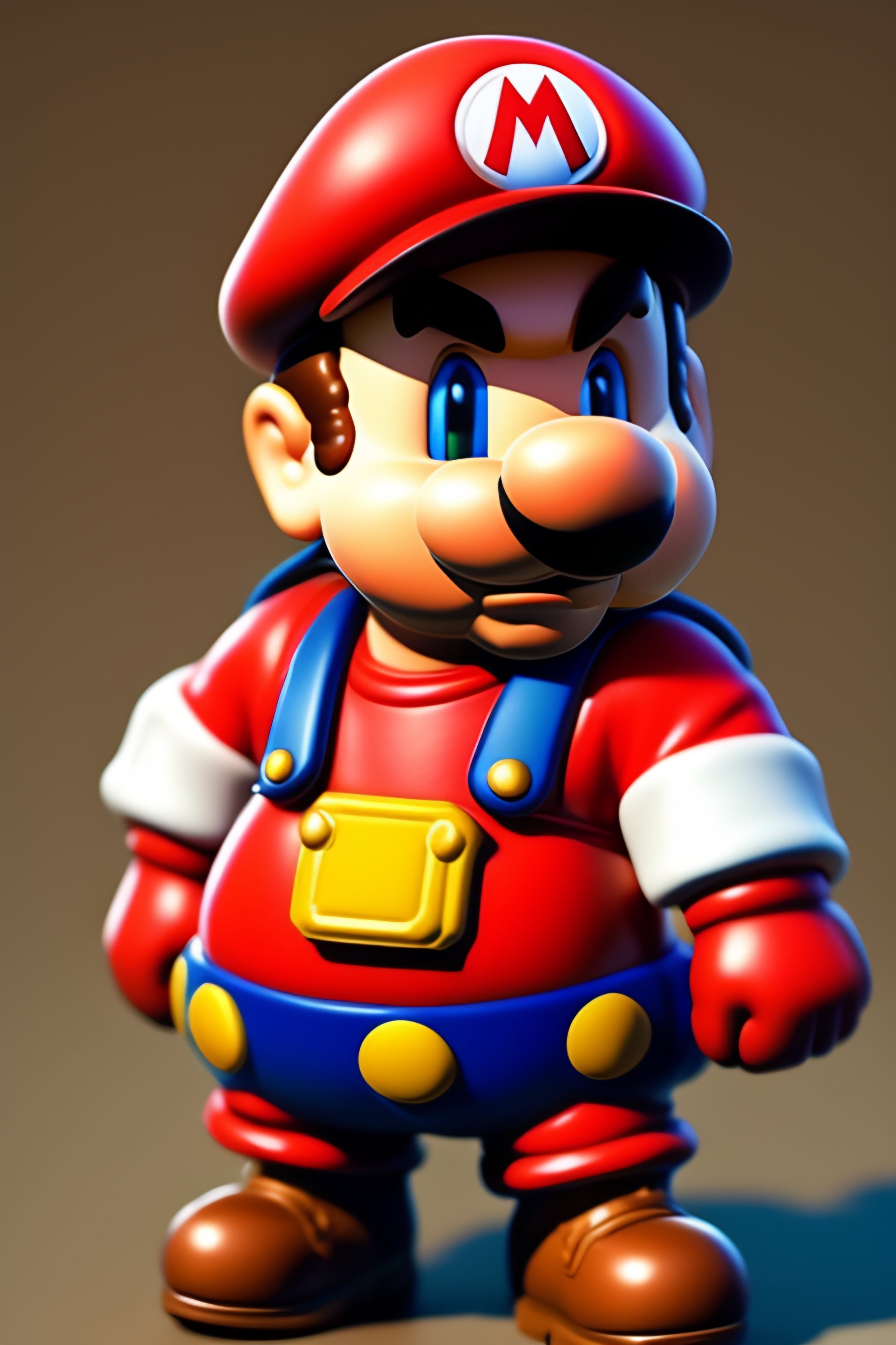Lexica - Jim carry as a mario character in mario 64