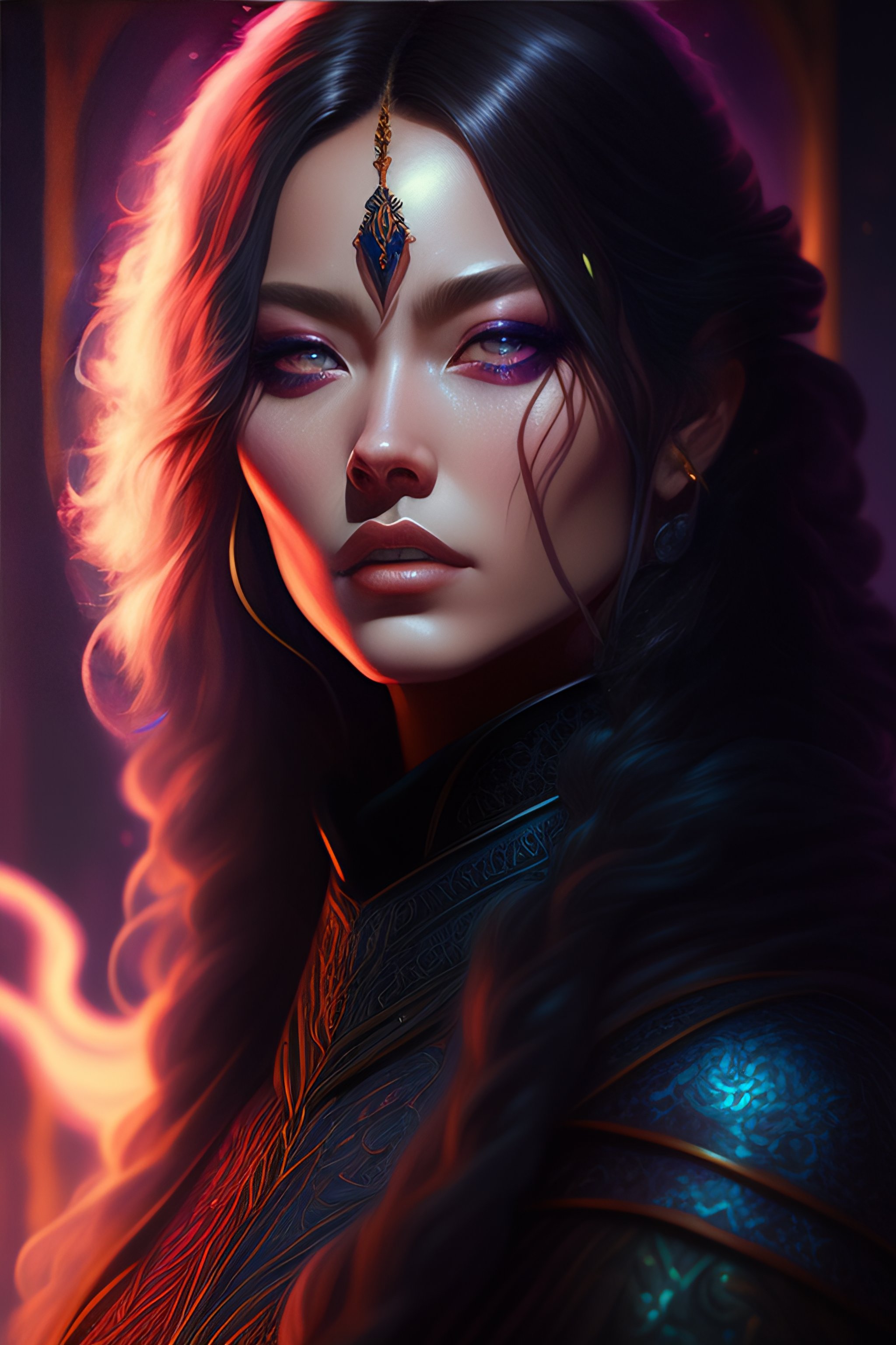 Lexica - Dark Luke Skaywalker Jedi demon concept art portrait by Casey ...