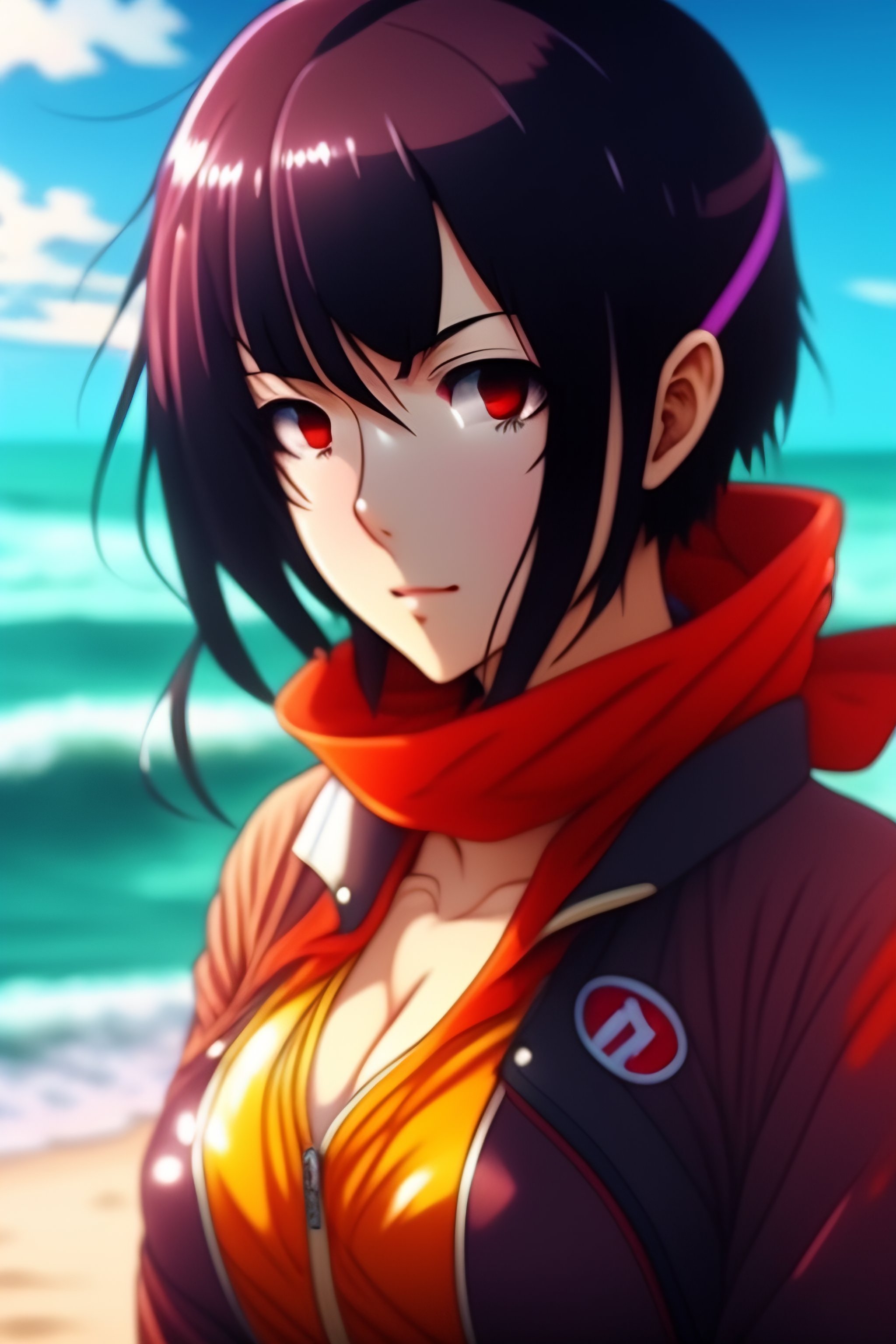 Lexica - 90s anime vintage cute 28 year old fit shy mikasa Ackerman ...