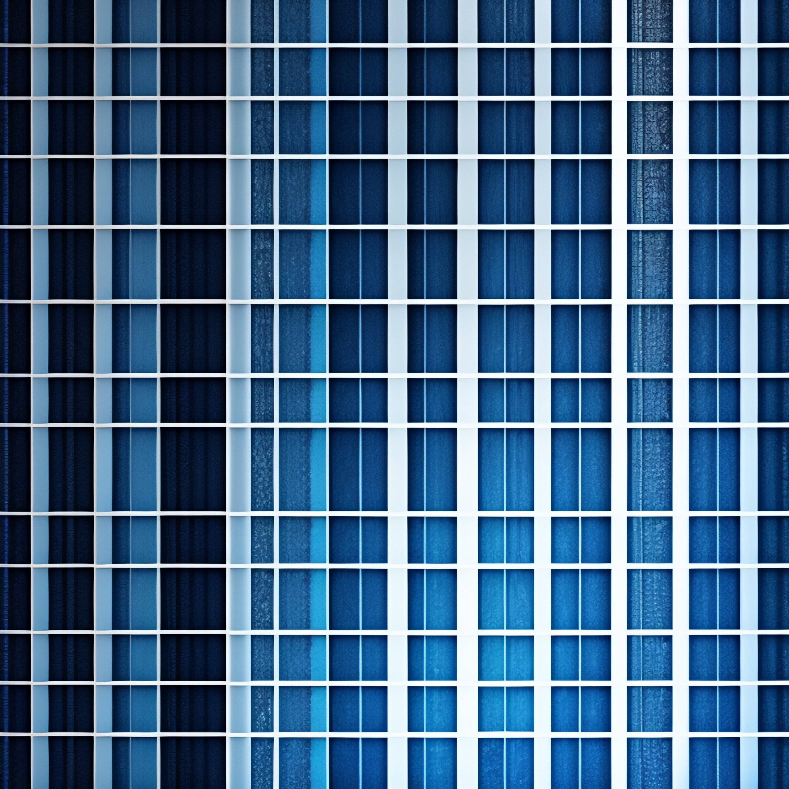 Lexica - Texture mostly black with cool blue funky grid sea lines