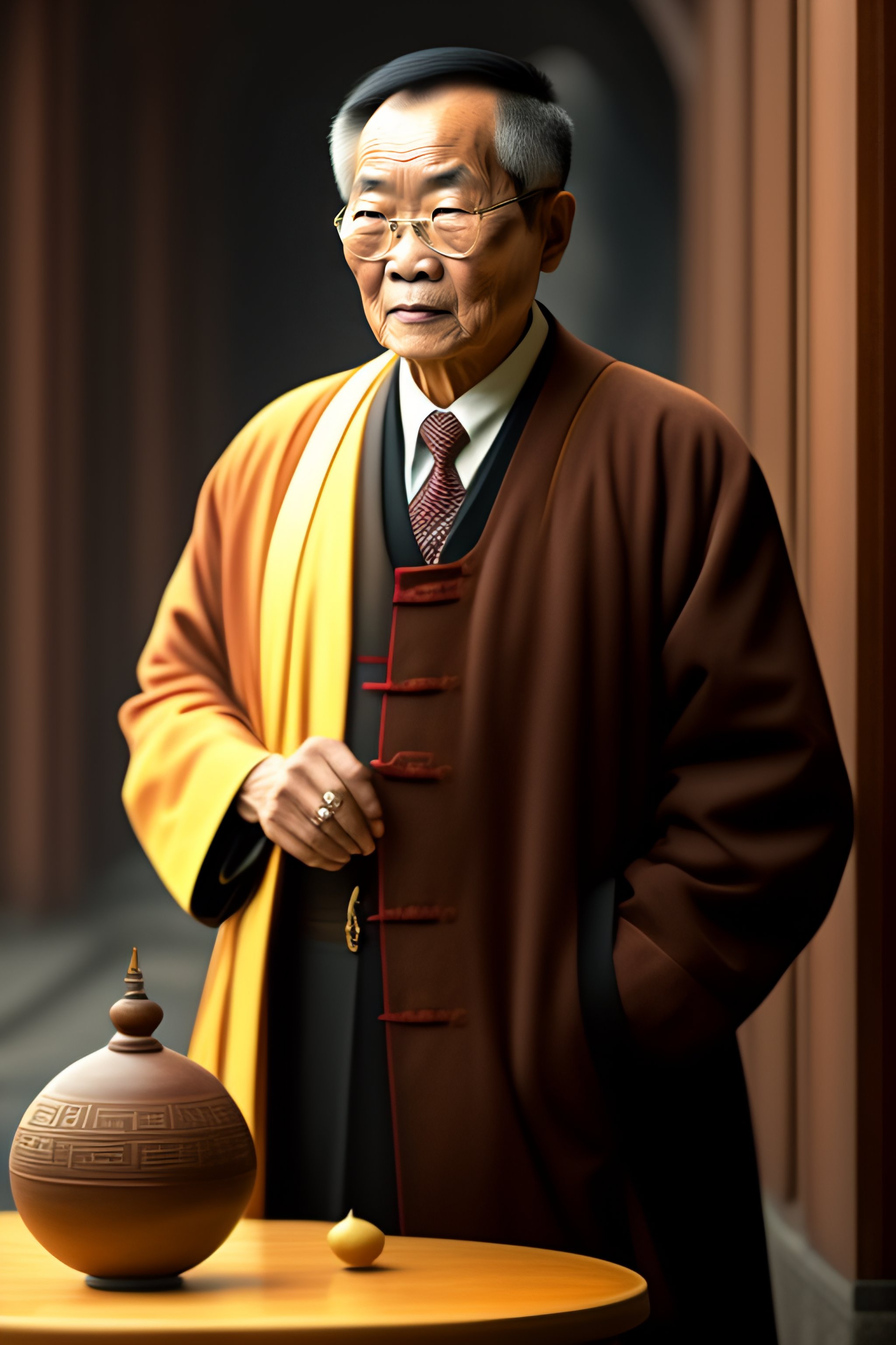 Lexica - Old Chinese professor of mathematics