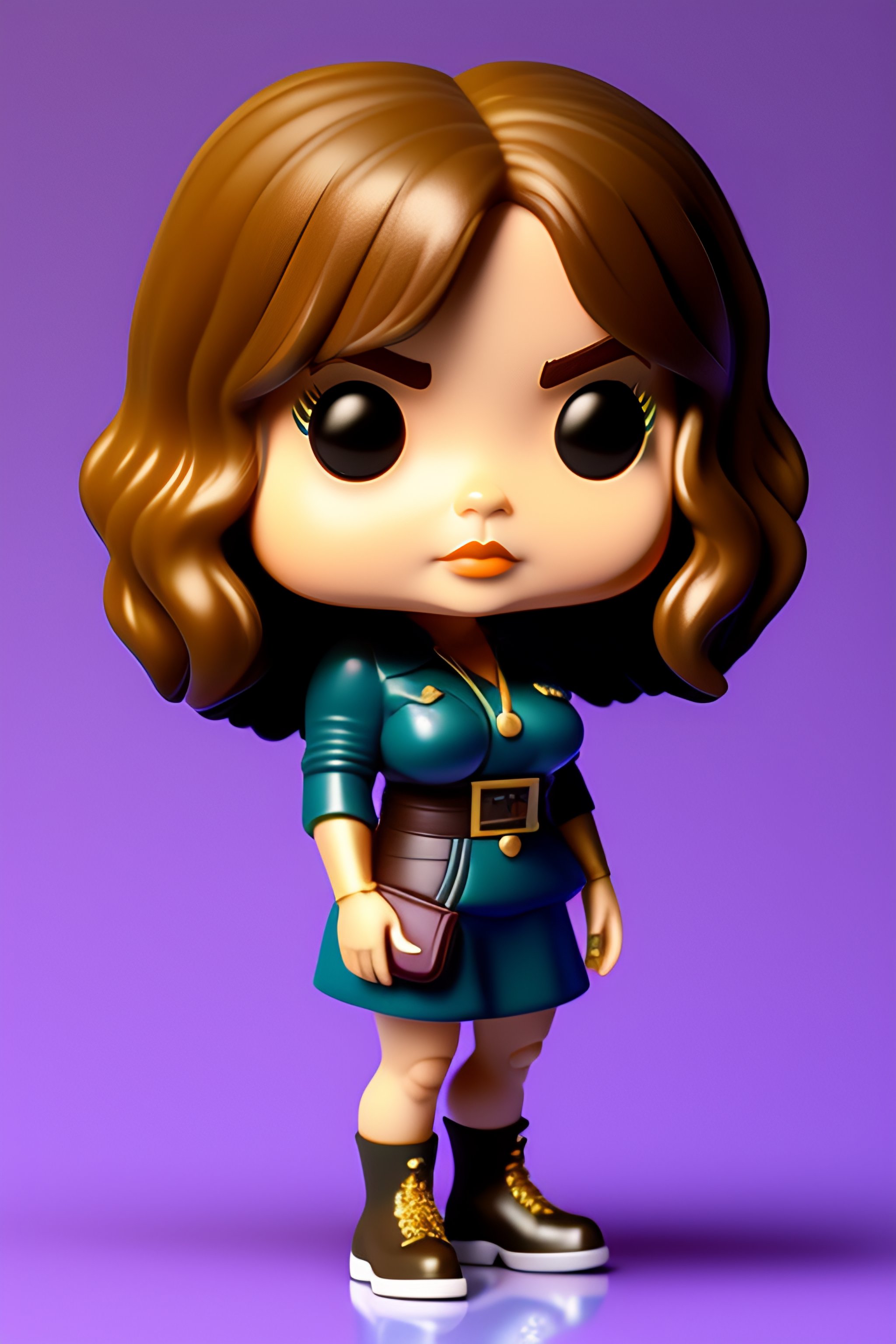 Lexica - Full body 3d render of funko pop Julia Roberts