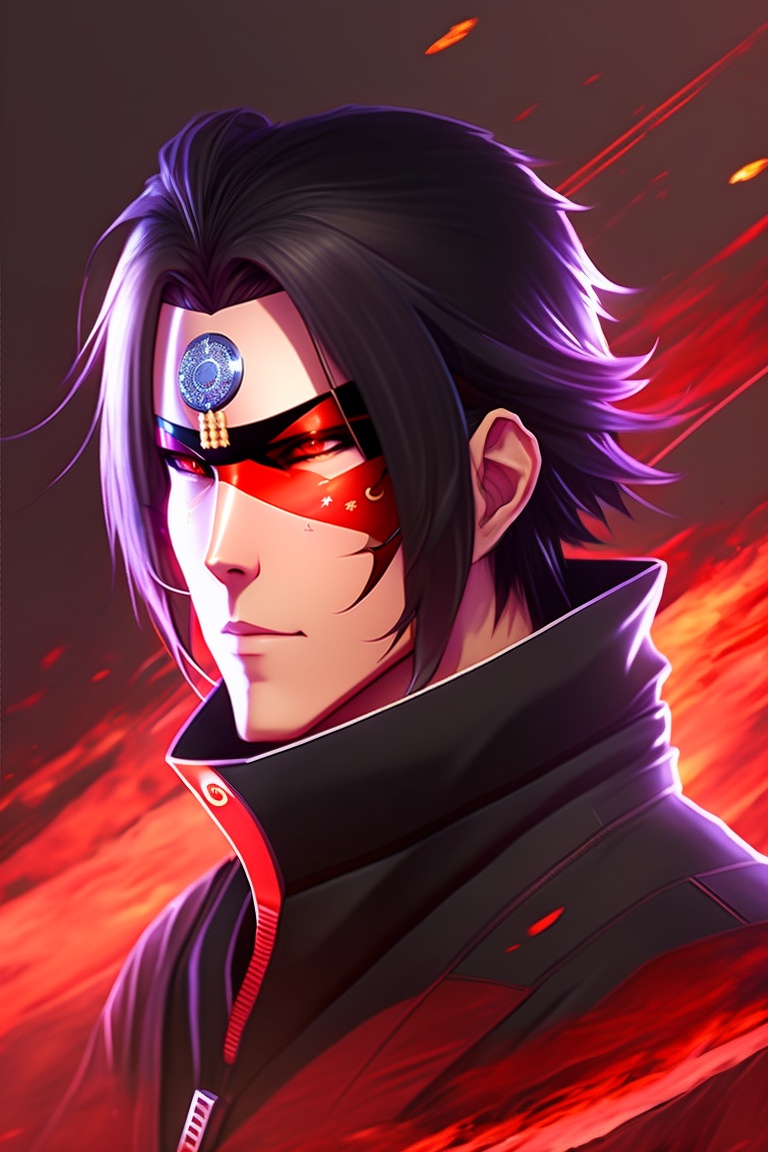 Lexica - Dancing Itachi Uchiha, eternal Mangekyo Sharingan, cinematic ...