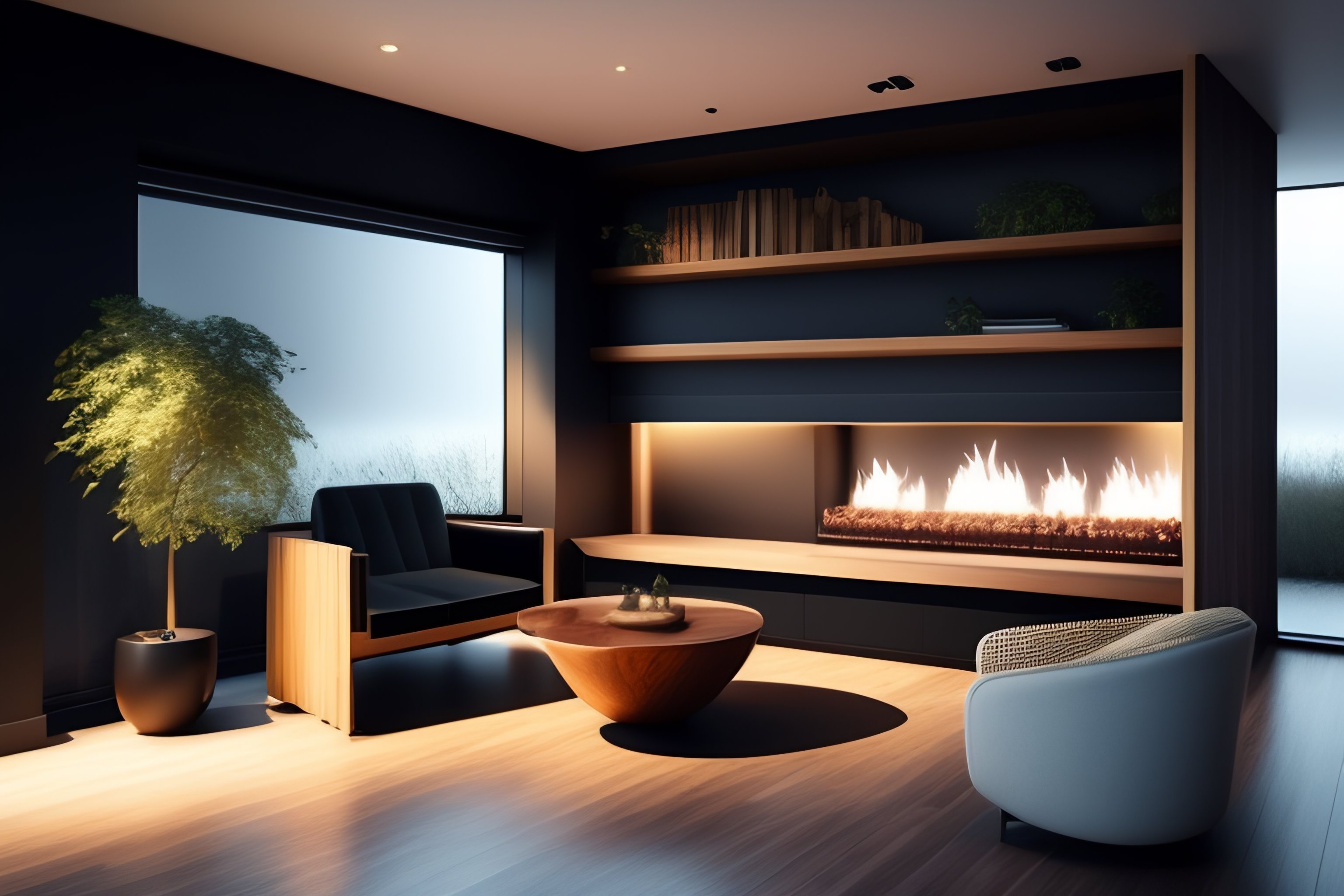 Lexica - An organized, warm office with a peaceful atmosphere with ...