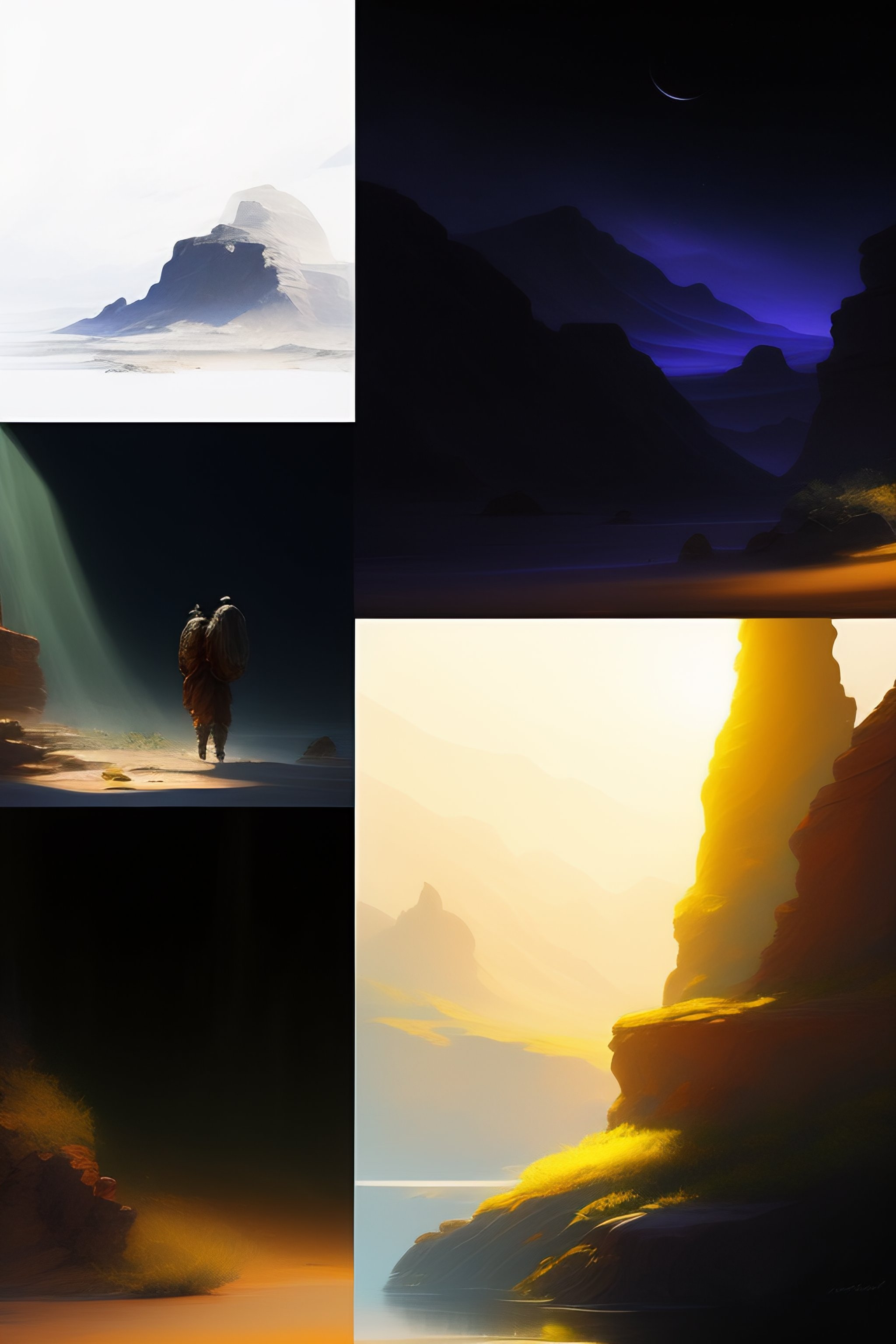 Lexica - Sketches of a by concept artists, blunt borders, rule of ...