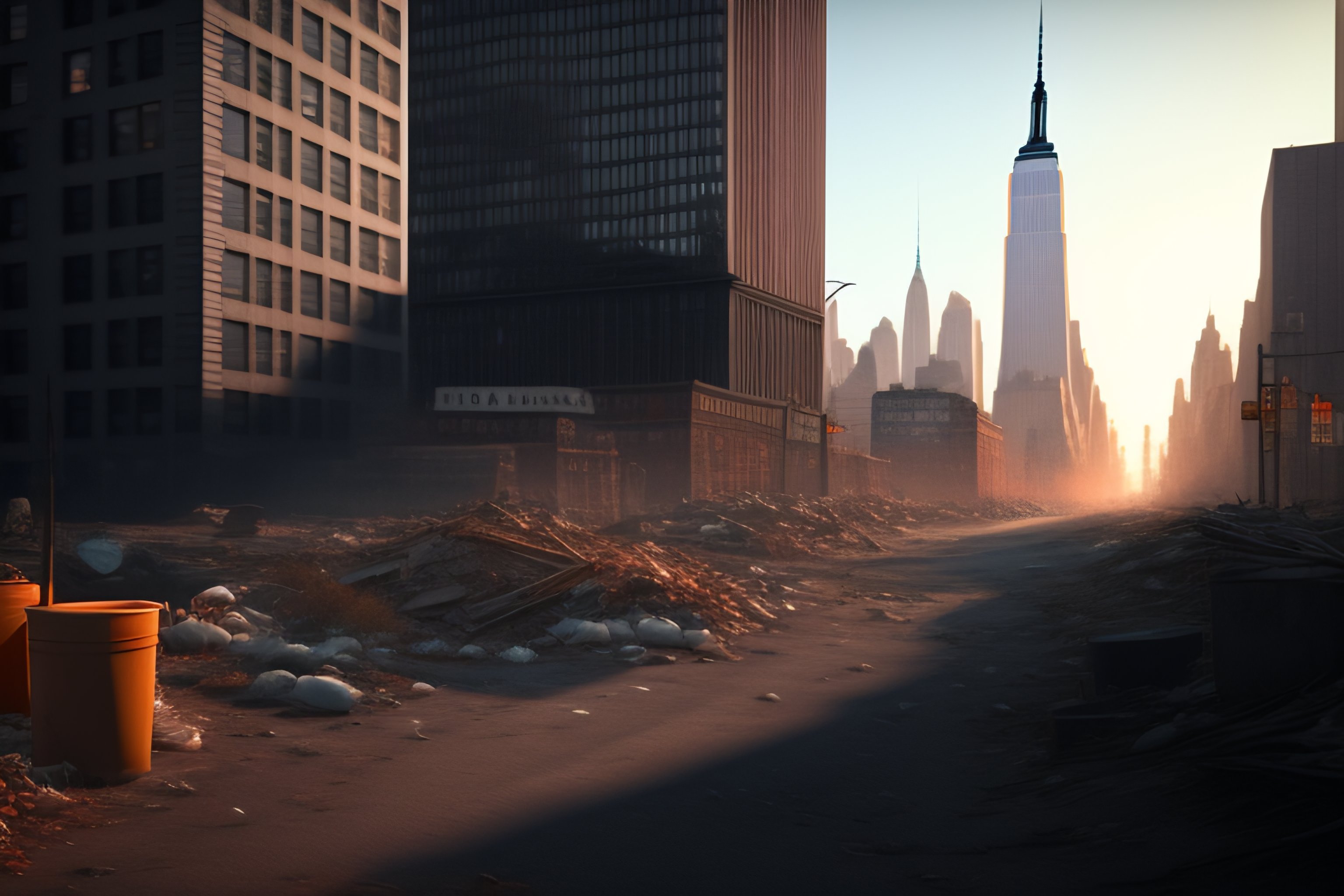 Lexica - Photorealistic new york post apocalypse, high detail ...