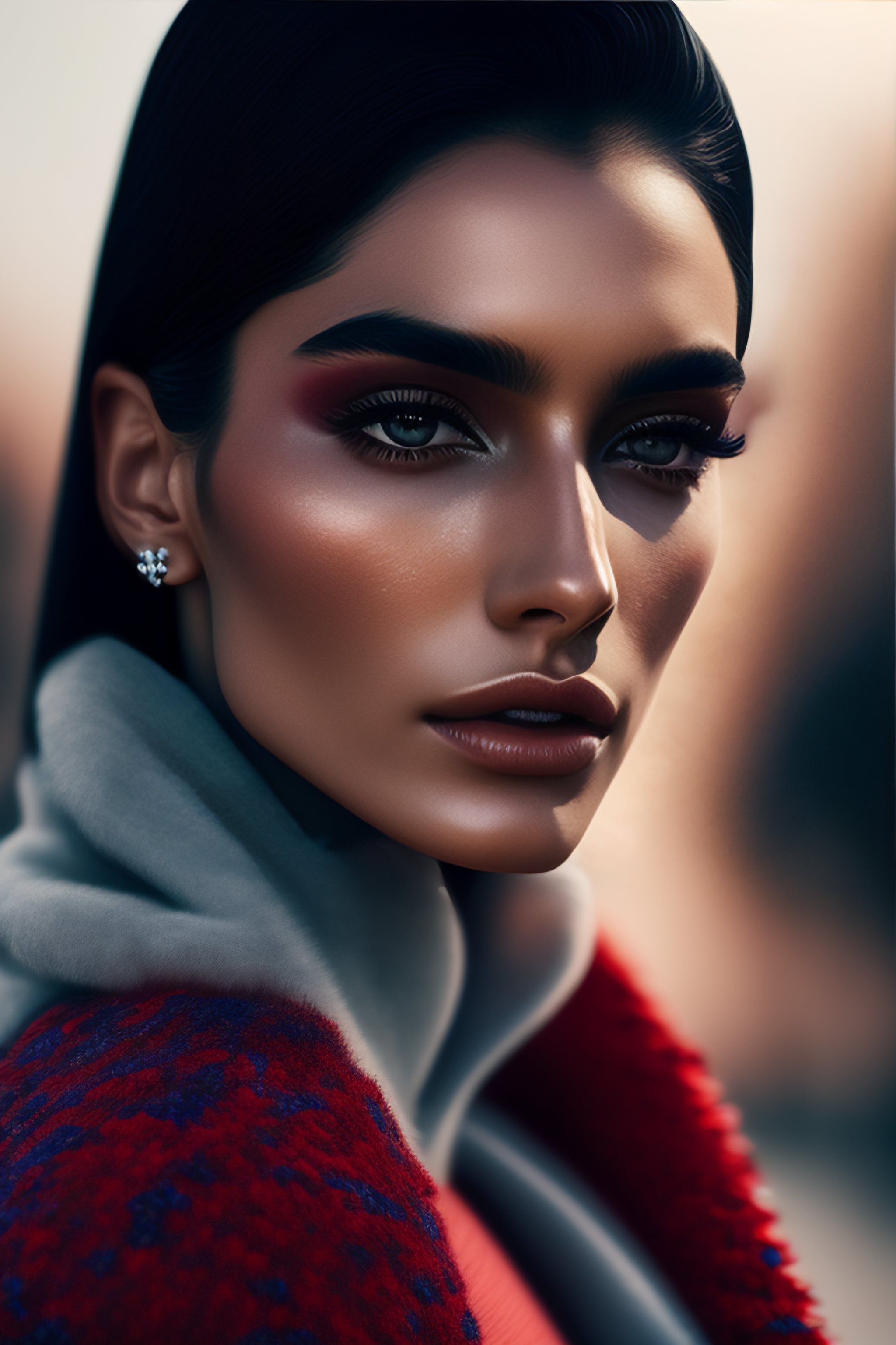 Lexica - Portrait of haute couture beautiful pakistani fashion model ...