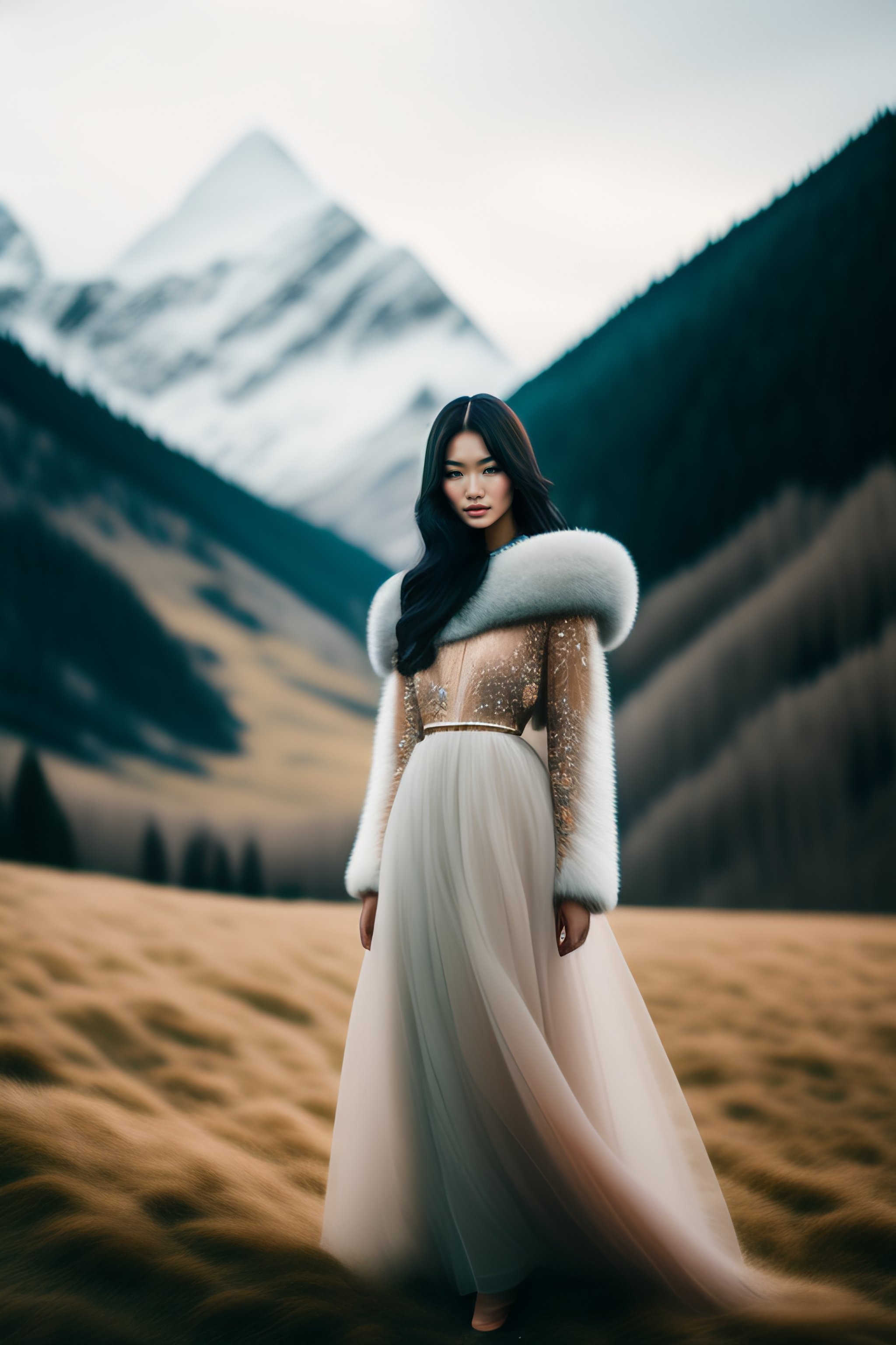 Lexica - Almaty girl, kazakh, Portrait of haute couture beautiful ...