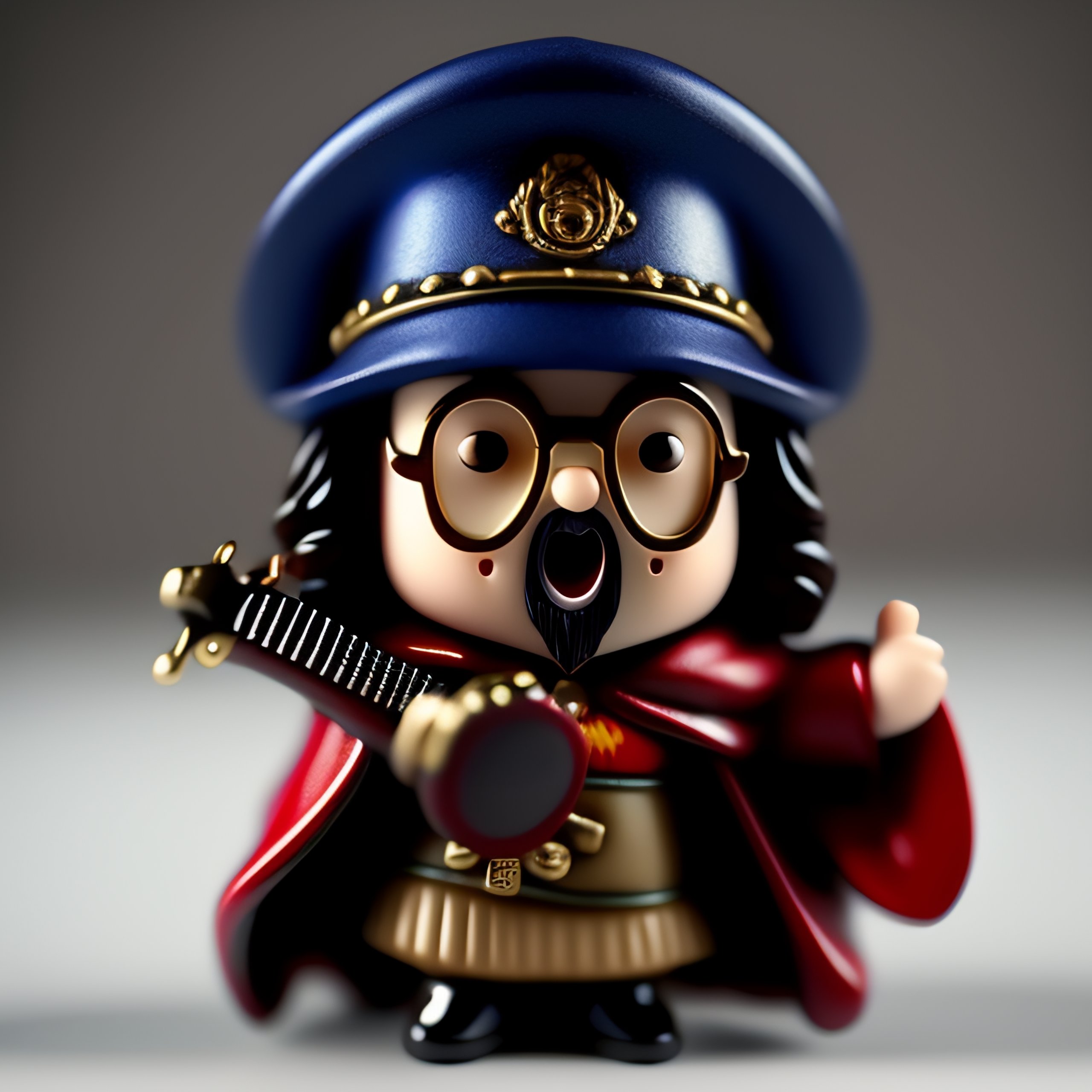 Lexica - Harry Potter wizard rocker singing on vintage microphone funko ...