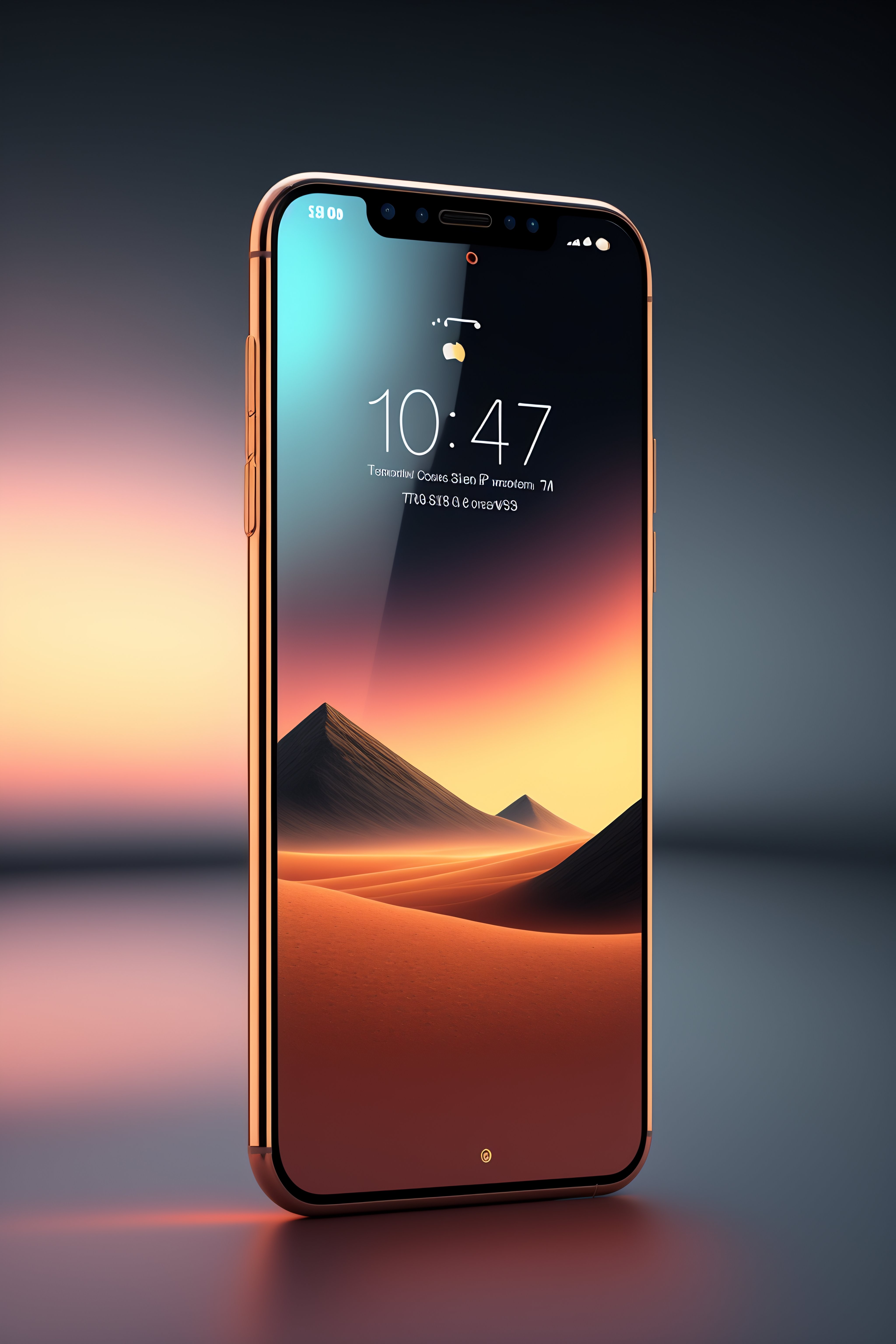 Lexica - A futuristic iphone rendered in 3d