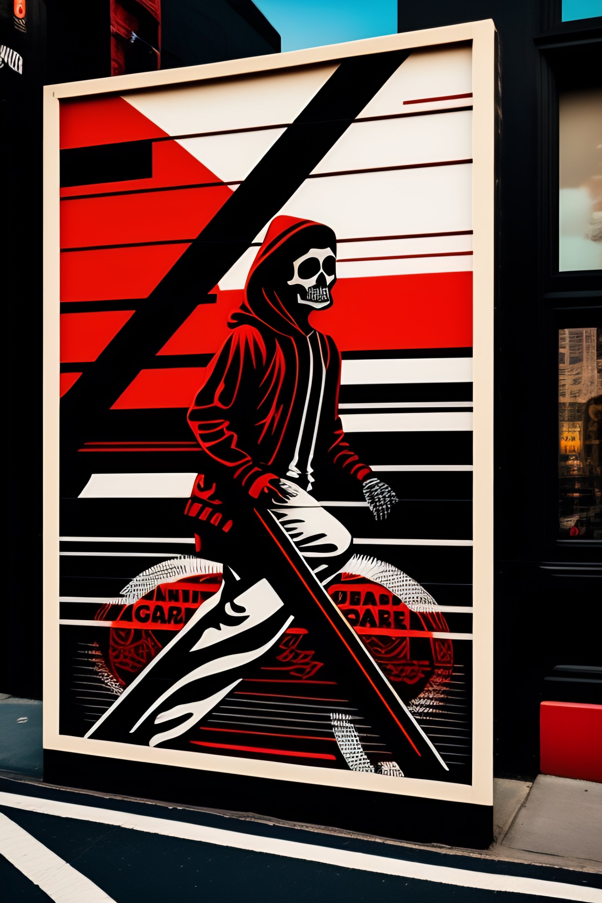 Lexica - Street style graphic art in the style of Shepard Fairey ...