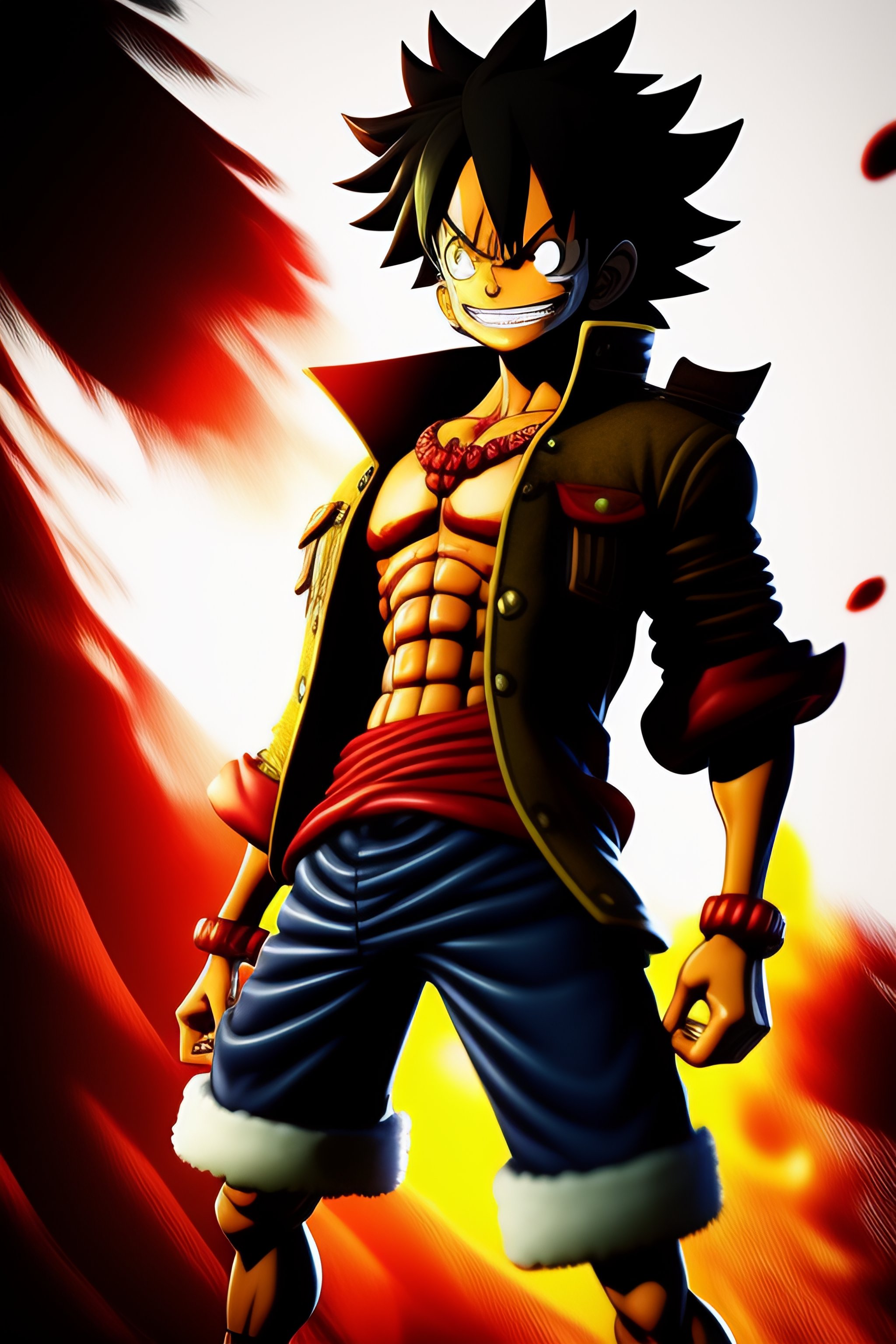 Lexica - MONKEY d.luffy gear 5 estilo V4