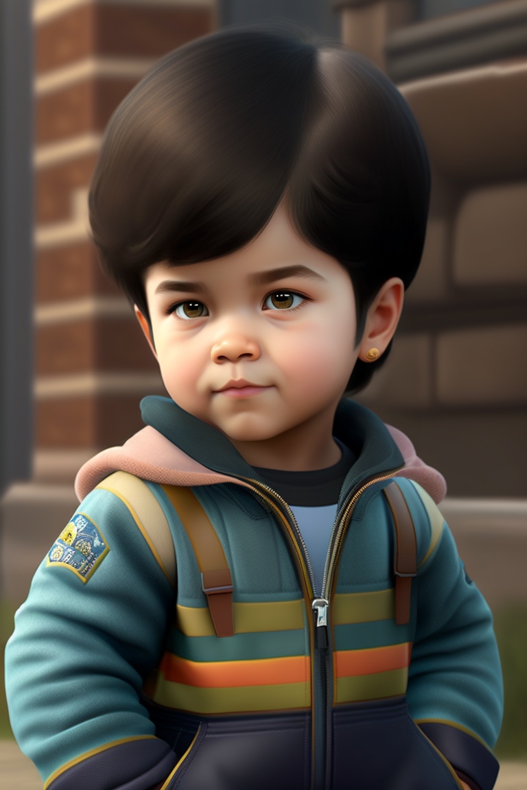 Lexica - A small, burly boy with black hair