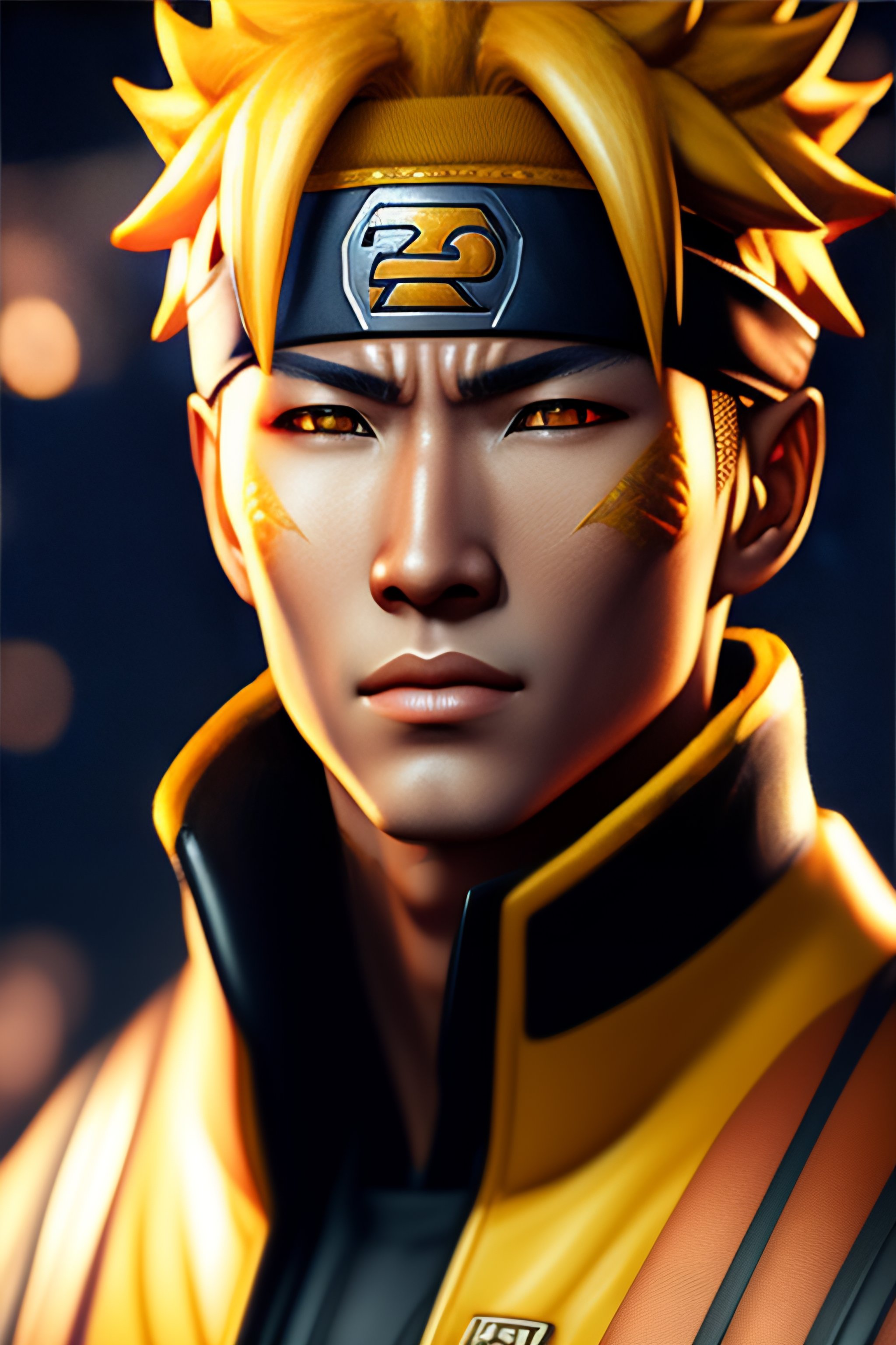 Lexica - Portrait of naruto uzumaki, rpg reference, oil painting ...