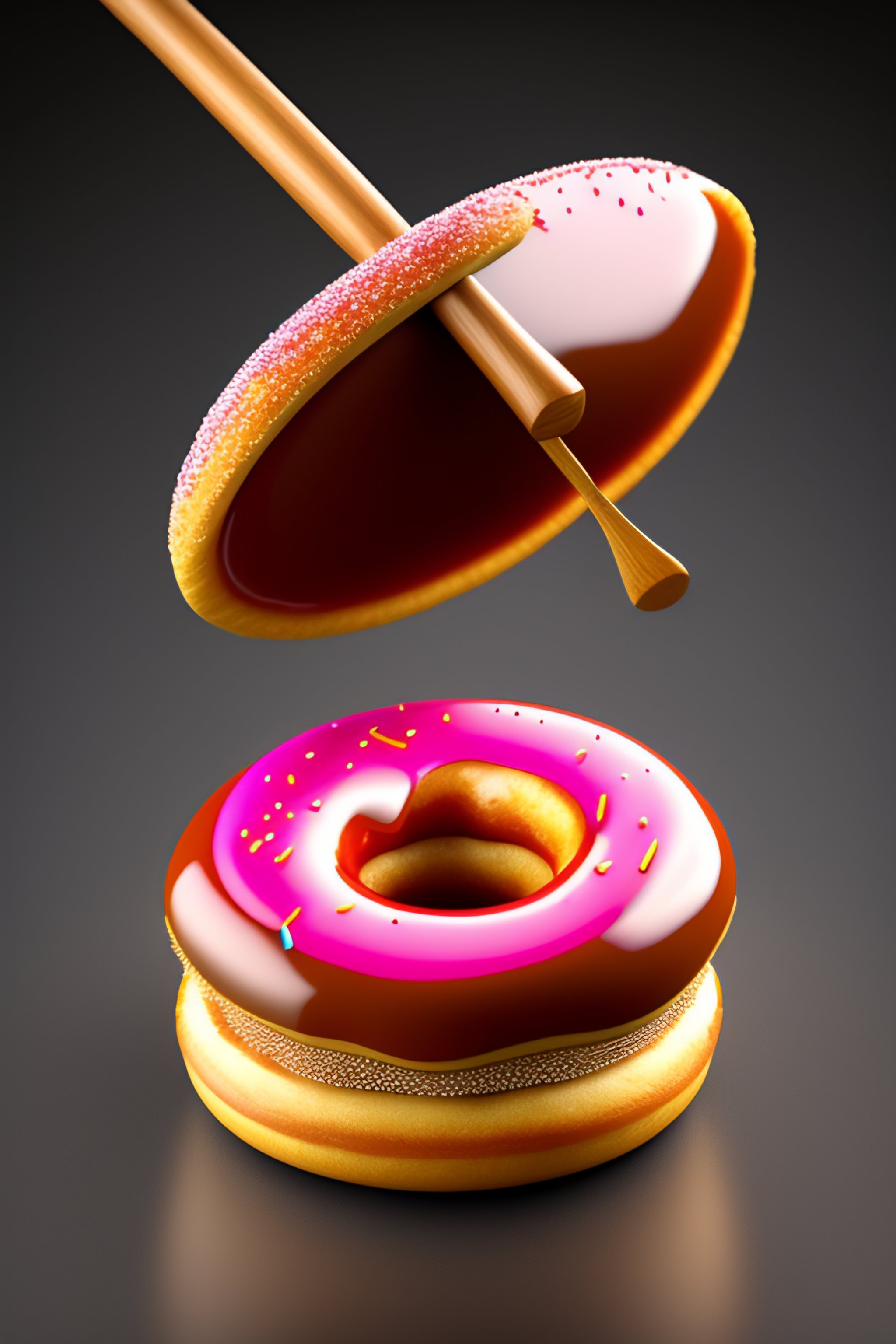Lexica - Weapon made from donut