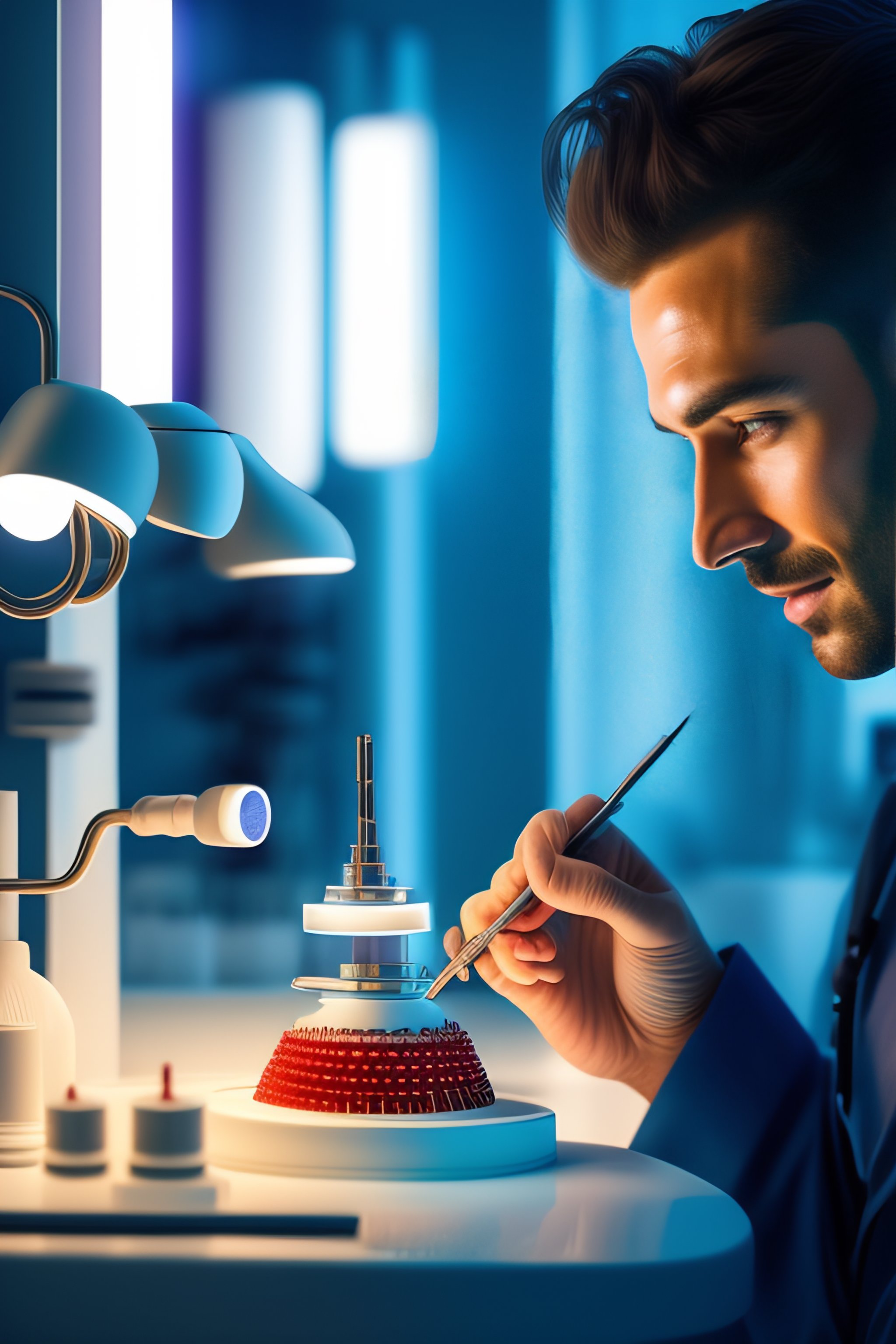 Lexica - Mikelitopf in a hyper-realistic rendering of an artistic and ...