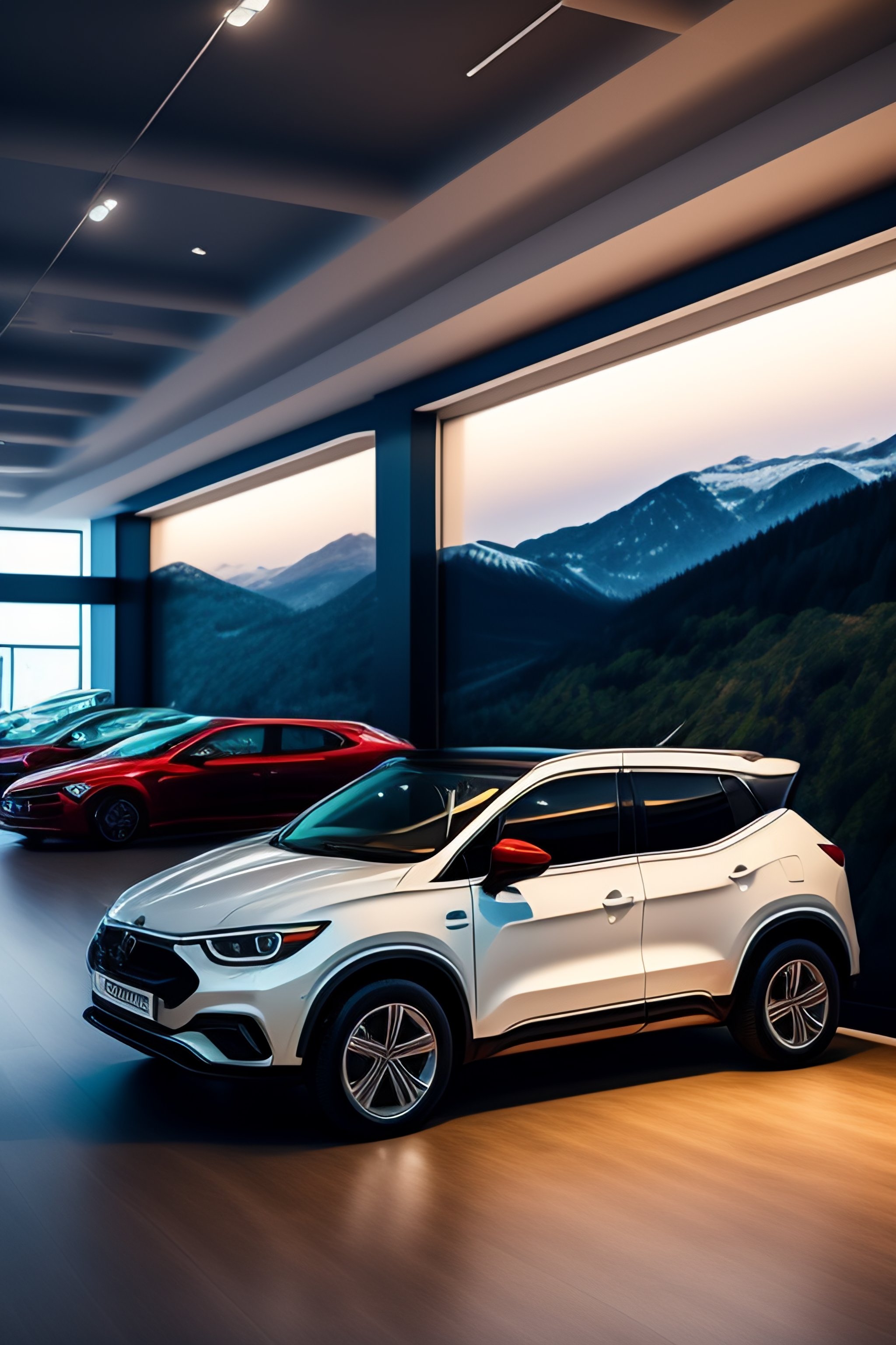Lexica - Kosovo, cars showroom
