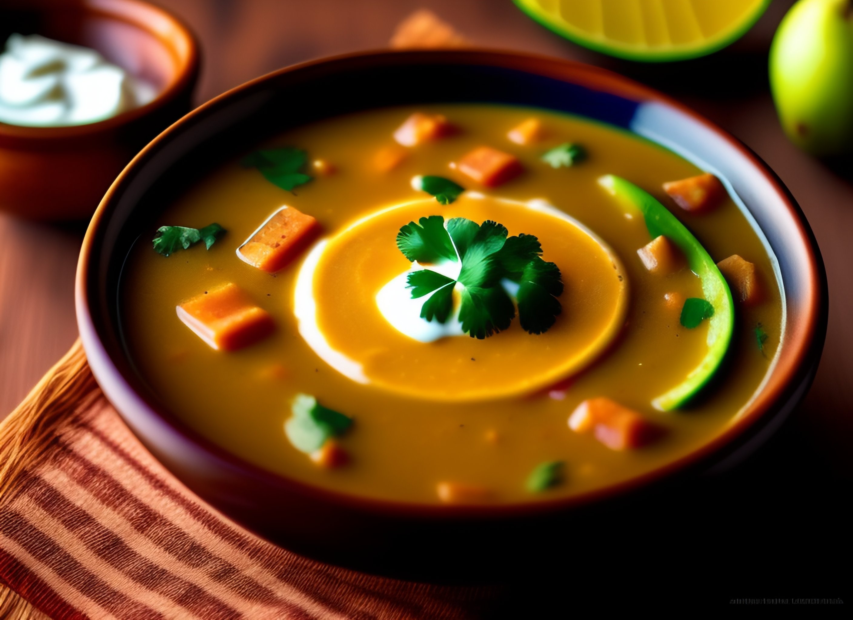 Lexica - Sopa tradicional mexicana. La sopa es elaborada con caldo de ...